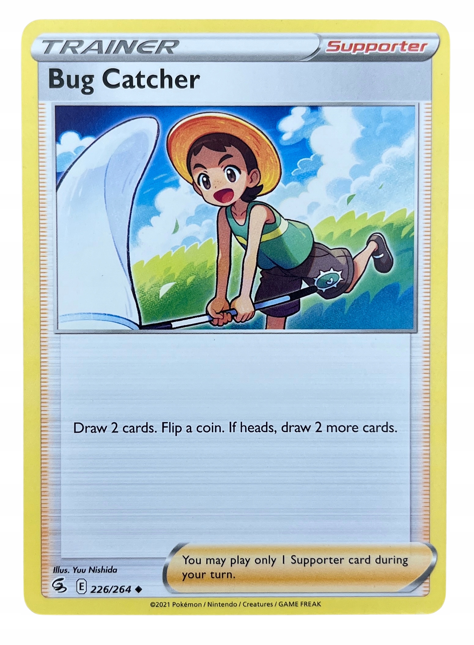 Pokemon TCG kártya | Bogárfogó (FST 226/264) | Trainer | Supporter ...