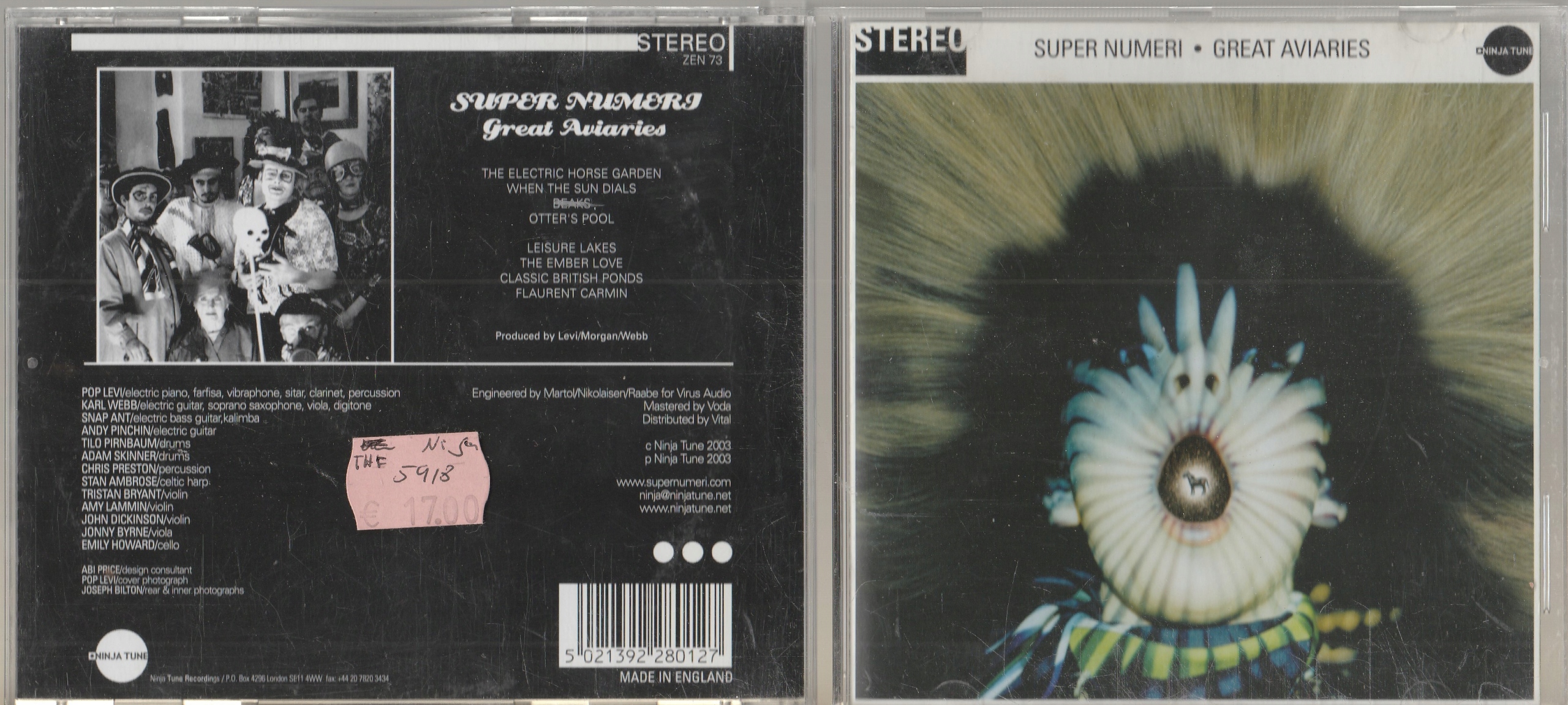 Płyta CD Super Numeri - Great Aviaries 2003 I Wydanie ________________ 17536239807 - Sklepy ...