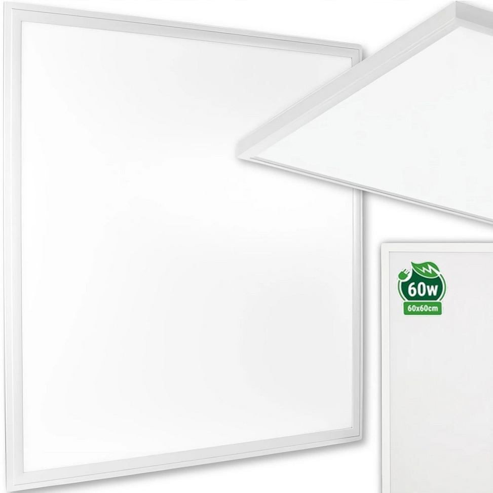 PANEL LED 60W 60x60 KASETON PLAFON LAMPA SUFITOWA amstrong ...