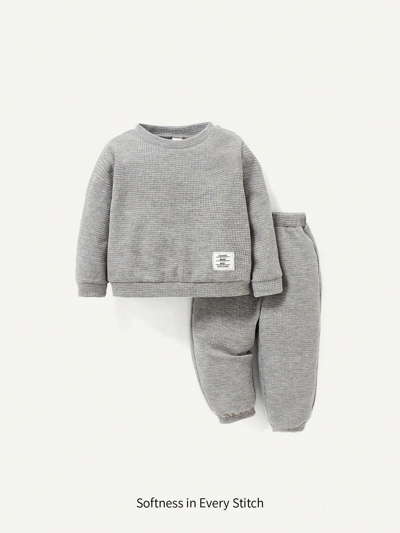 CHLAPČENSKÝ KOMPLET DOJČENSKÁ TEPLÁKOVÁ SÚPRAVA VOĽNÝ ŠEDÝ COZY CUB 86 ...