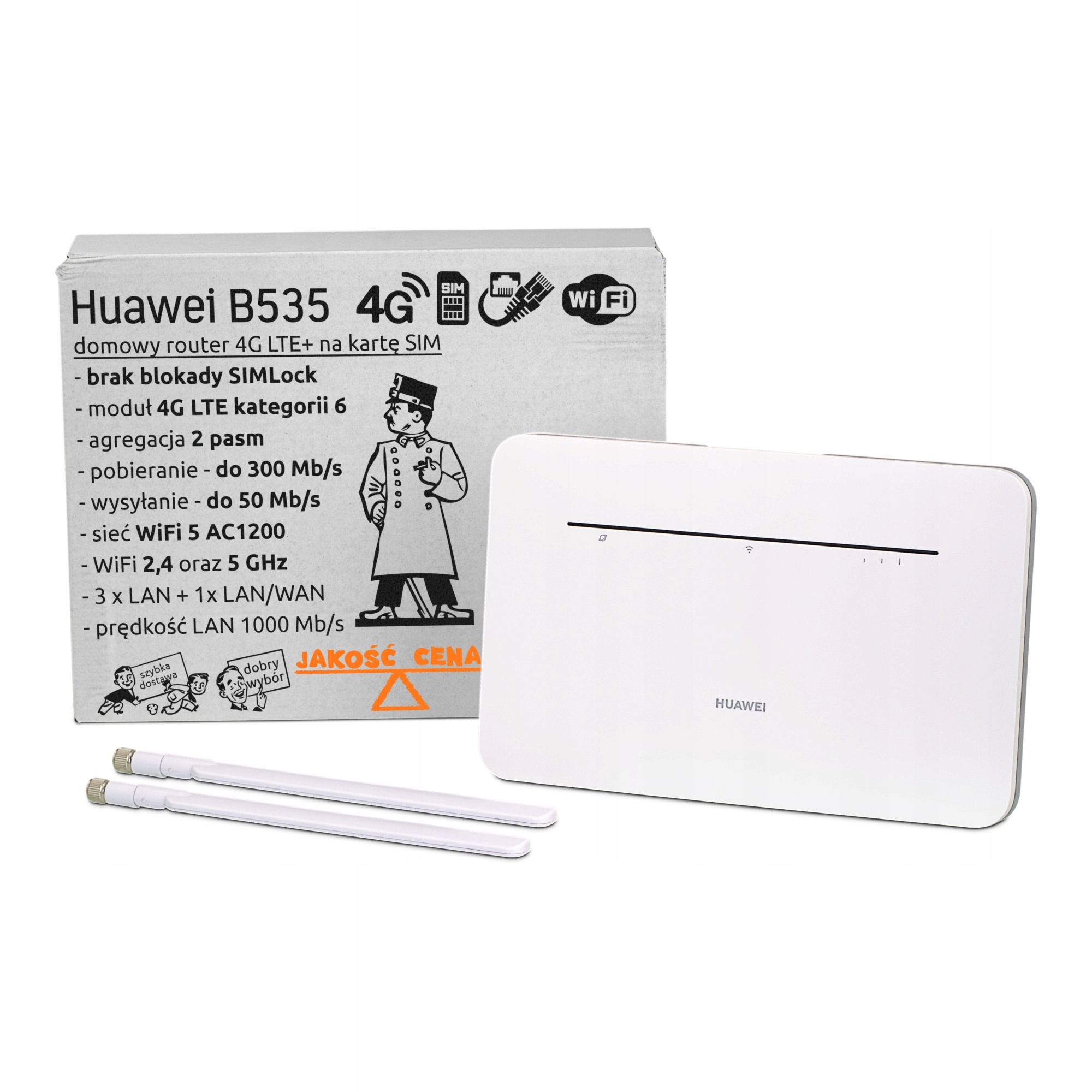 Access Point, Router Huawei B535-232 802.11ac (Wi-Fi 5) - Sklep, Opinie ...