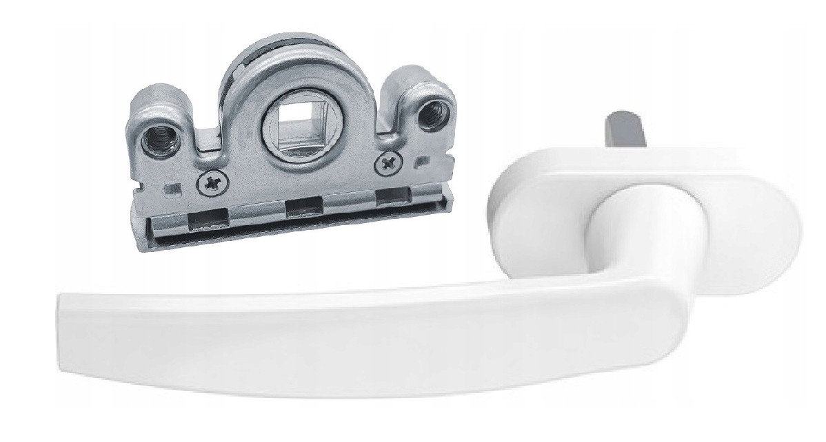 MECHANIZM ZAMEK + KLAMKA DO NAPRAWY OKNA DRZWI WINKHAUS PLASTIKOWYCH ...