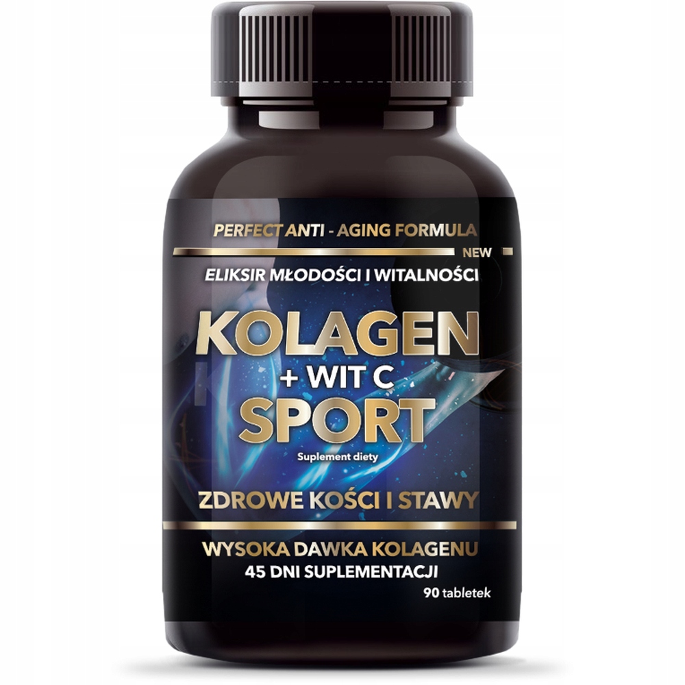 Suplement diety Intenson Kolagen + WIT C Sport P1 13787134264 - Allegro.pl