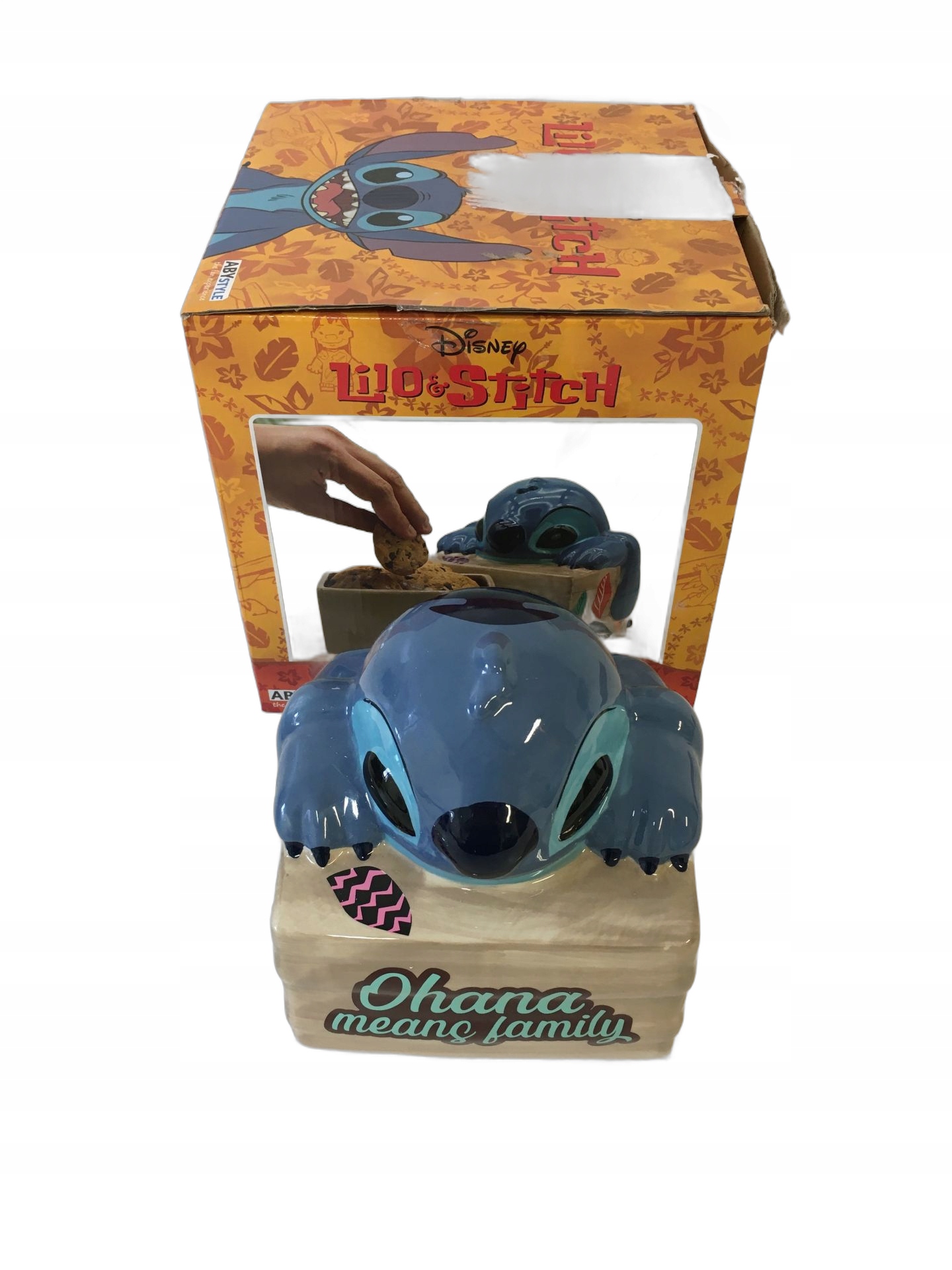 SŁOIK NA CIASTECZKA FIGURKA ABYSTYLE DISNEY LILO & STITCH 16574760526 ...