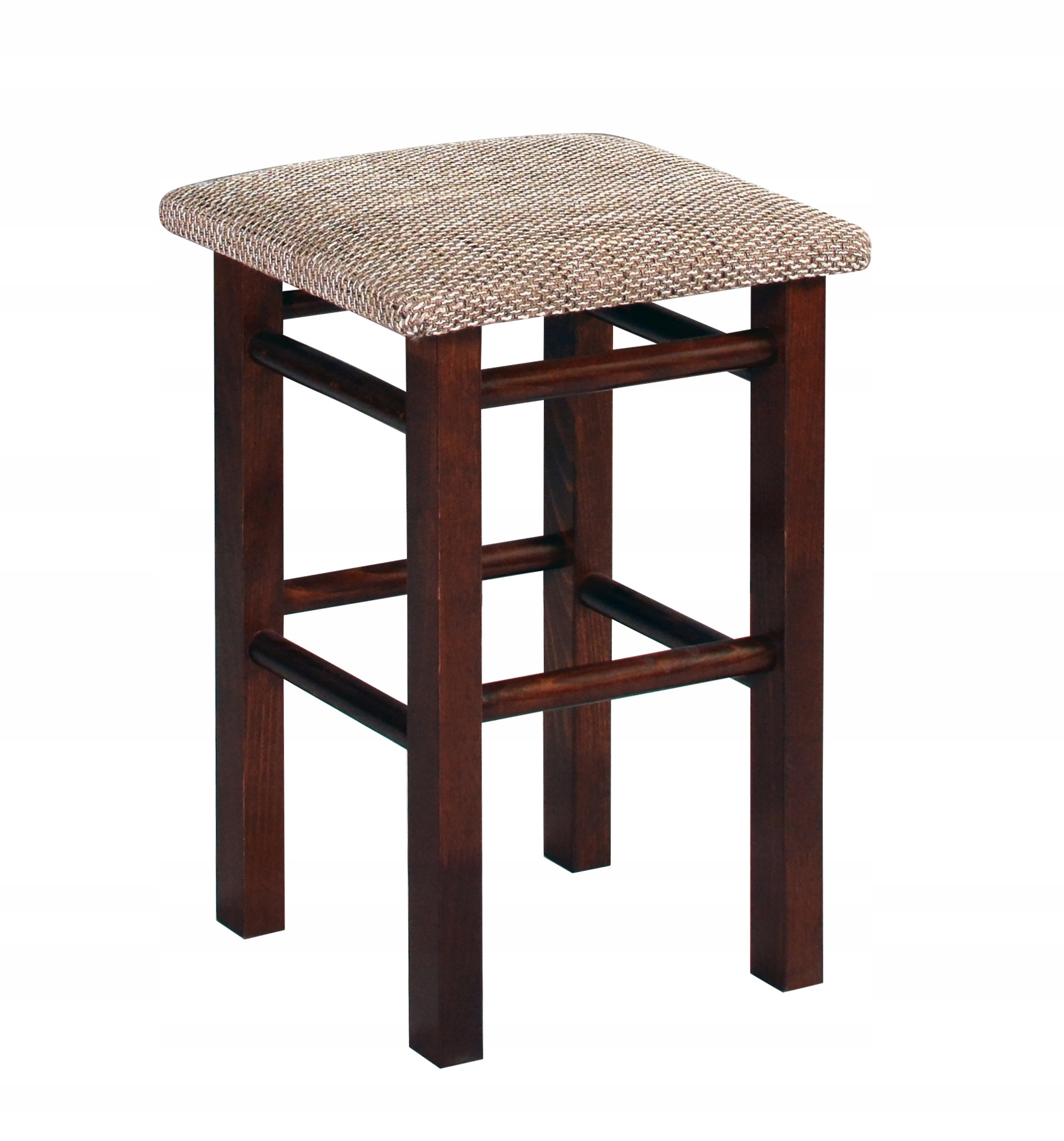 TABORET DREWNIANY SIEDZISKO TAPICEROWANE KUCHNIA (DR-T1) • Cena, Opinie ...