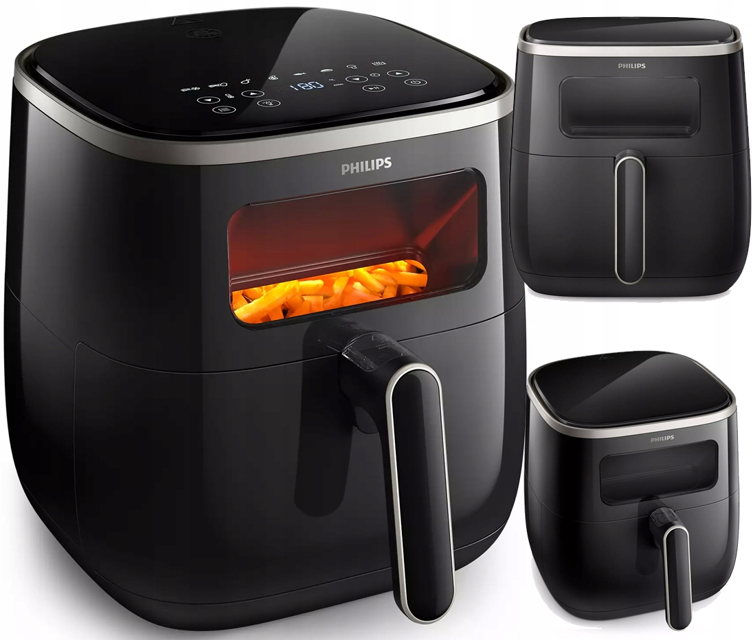 PHILIPS HD9257/80 AIRFRYER ZSÍRMENTES OLAJSÜTŐ RAPID AI TECHNOLÓGIÁVAL ...