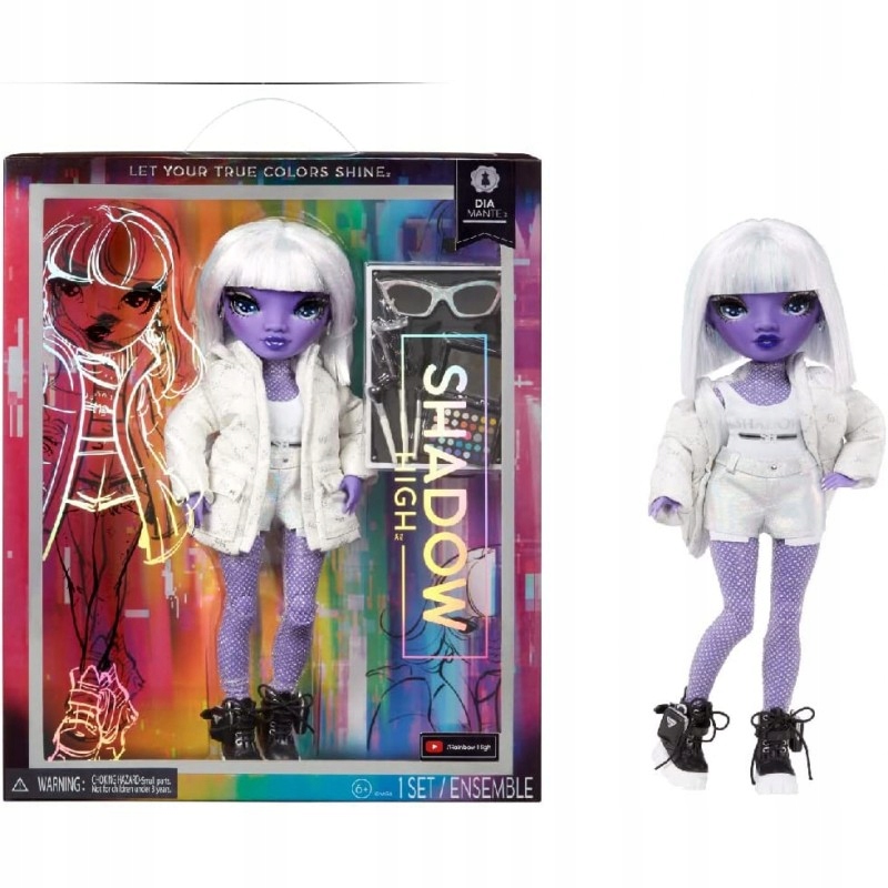 LALKA RAINBOW HIGH SHADOW DIA MANTE FIOLETOWA S2 13172438021 - Allegro.pl LALKA RAINBOW HIGH SHADOW DIA MANTE FIOLETOWA S2 13172438021 - Allegro.pl