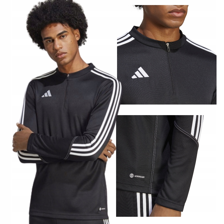 Bluza adidas TIRO 23 Training Top HS3617 czarny L (4066745595986 ...