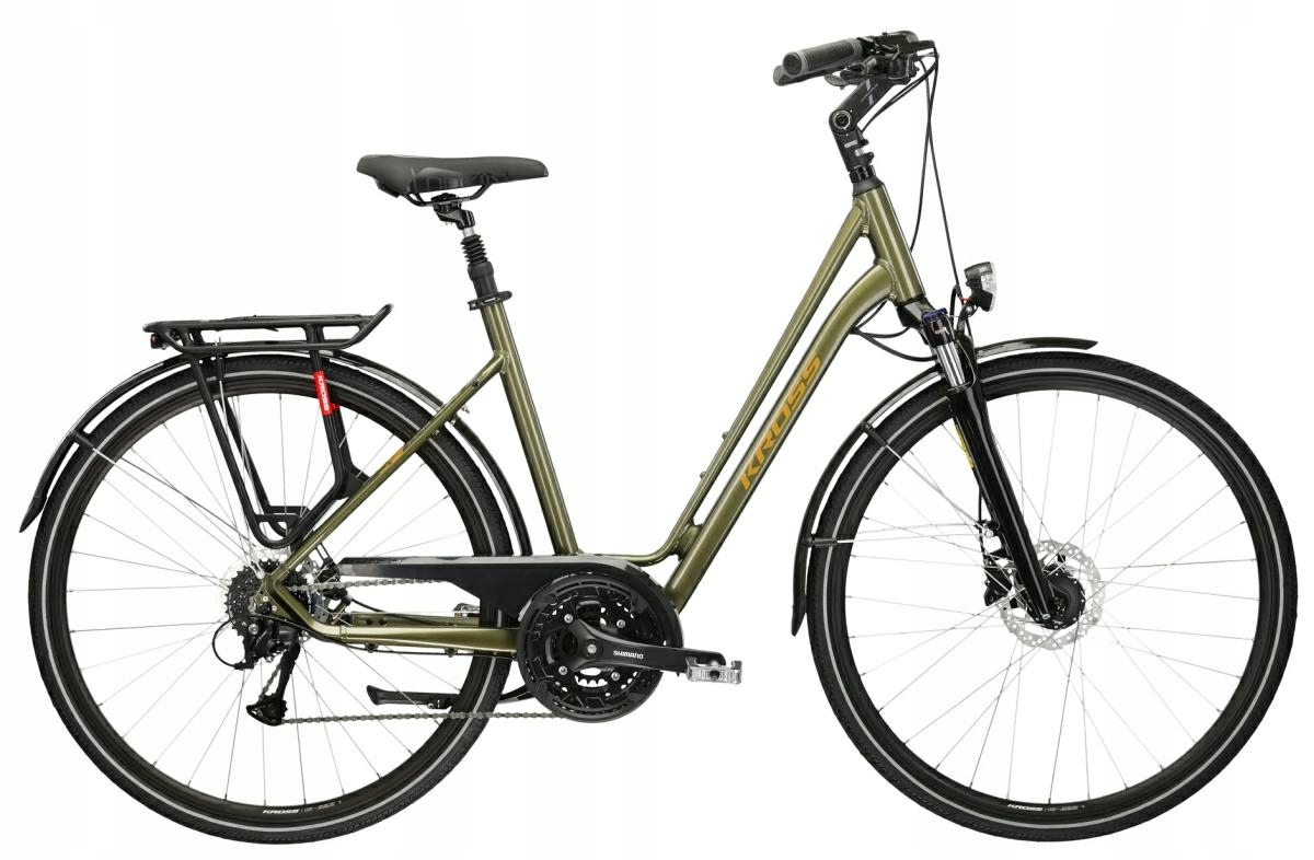 Rower trekkingowy Kross SENTIO 4.0 rama 20 cali koło 28 " zielony ...