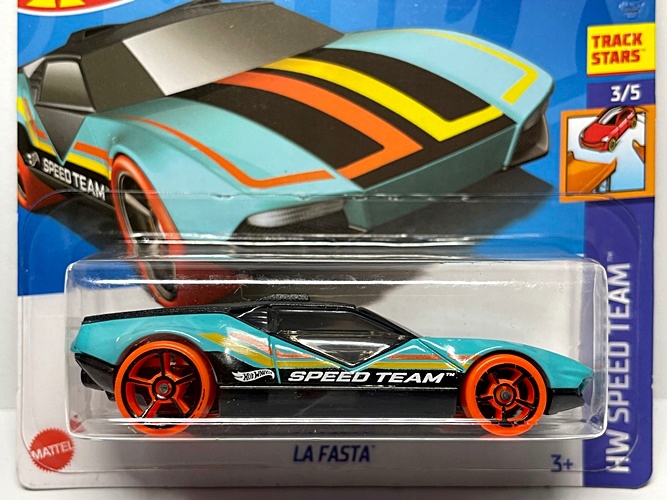 HOT WHEELS LA FASTA HW SPEED TEAM 2022 - porównaj ceny - Allegro.pl