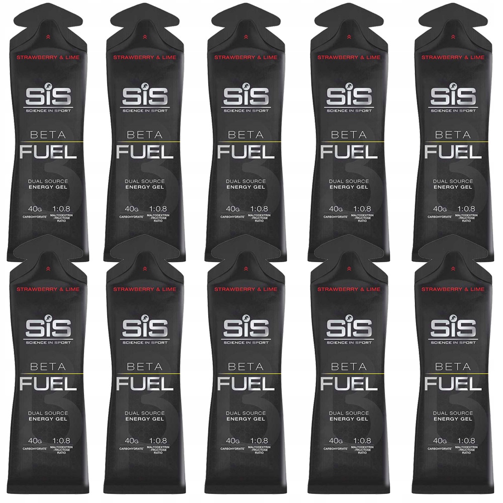 SIS Beta Fuel Energy Gel 10 X 60ml ŻEL ENERGETYCZNY DŁUŻSZY TRENING ...