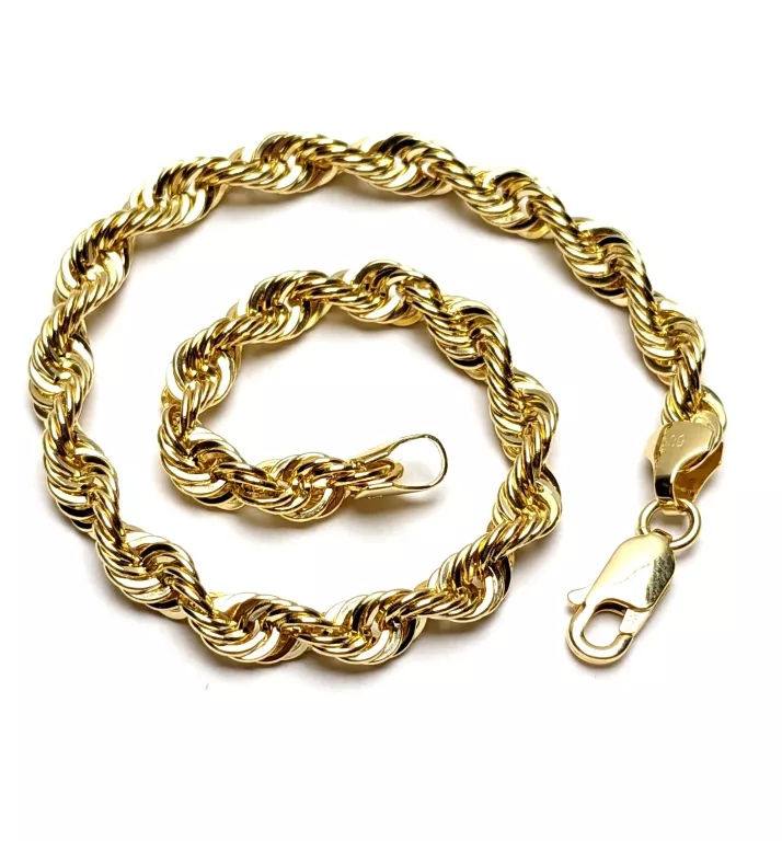 ZŁOTA BRANSOLETKA KORDEL 4.19G P.585 21CM (5905868203127) • Cena, Opinie • Bransoletki ...