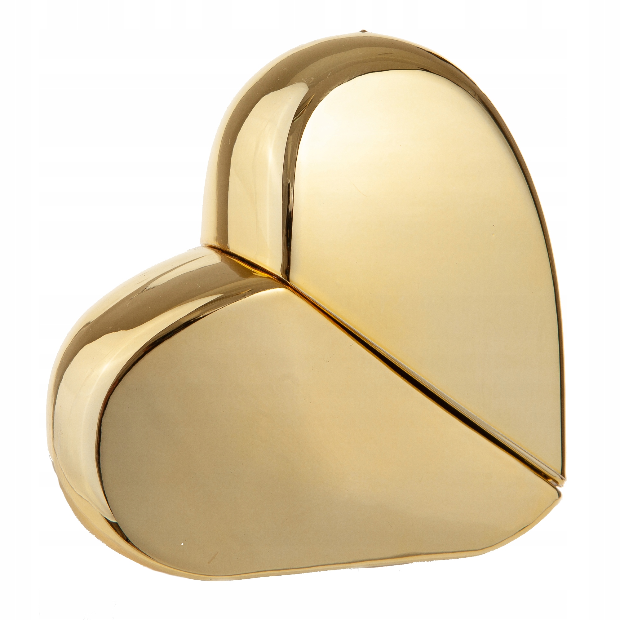 BUTELKA SZKLANA OZDOBNA NA PERFUMY SERCE ATOMIZER ALUMINIUM - 50 ML ...