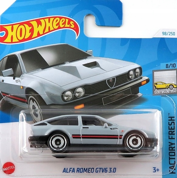 Hot Wheels Factory Fresh Alfa Romeo GTV6 3.0 Niebieski 98/250 (0074299057854) • Cena, Opinie ...