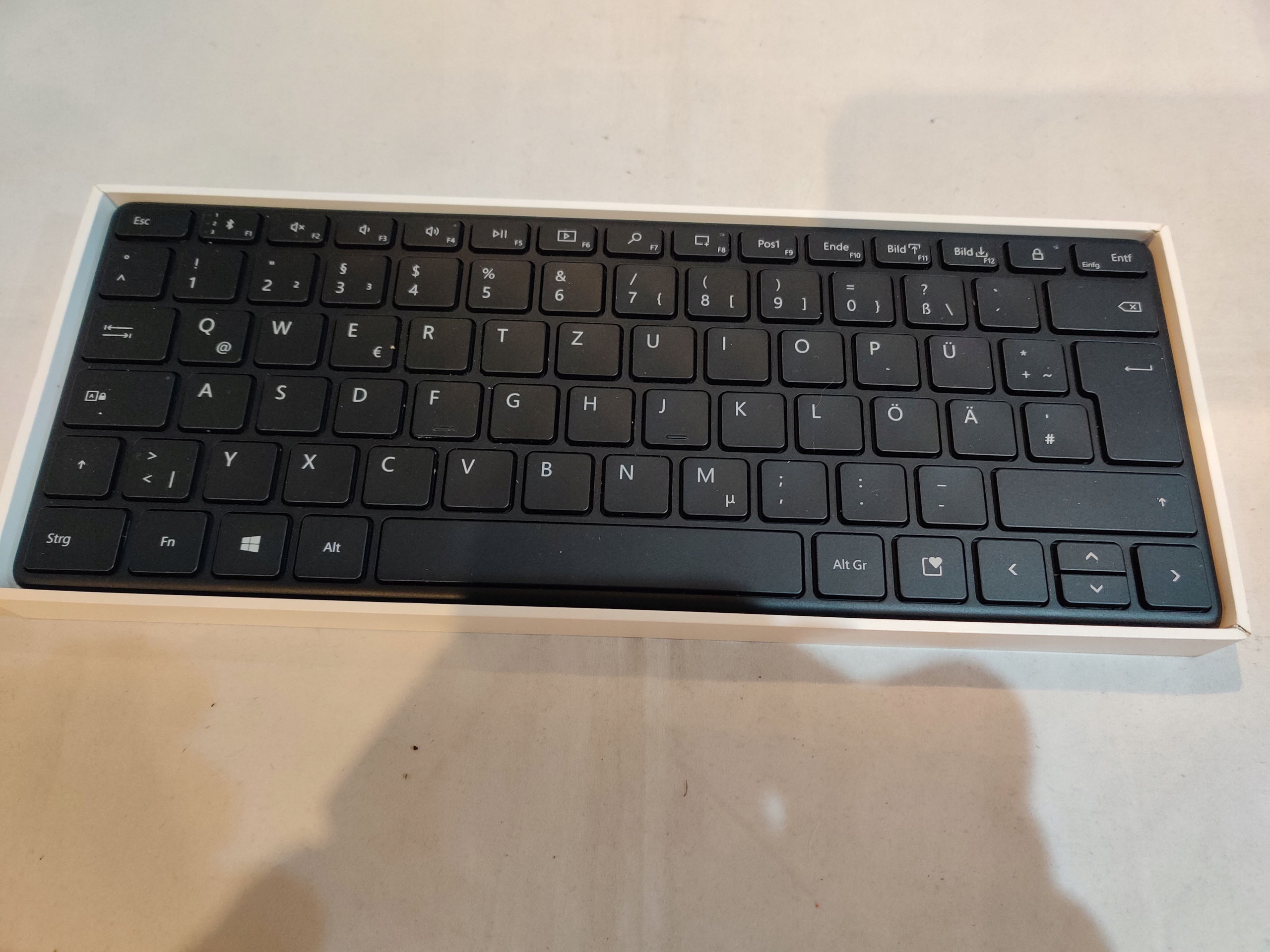 Klawiatura bezprzewodowa Microsoft Designer Compact QWERTZ - DE Czarna ...