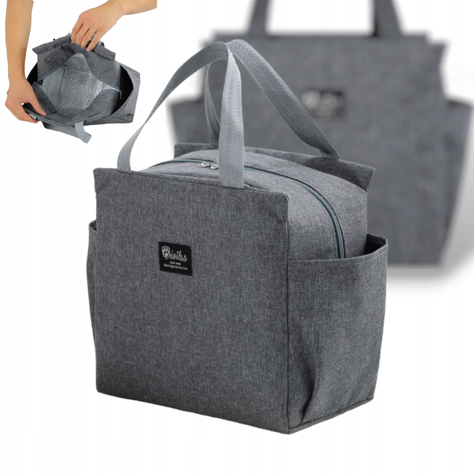 Torba termiczna na żywność izolacyjna do pracy szkoły - Torba termiczna ...