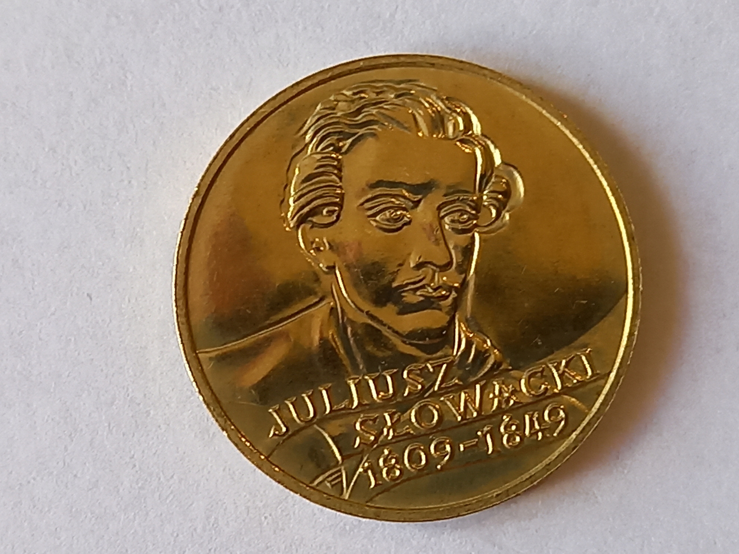 2zł Juliusz Słowacki 1999r - Polskie monety 2 zł okolicznościowe od ...