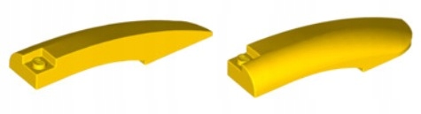 LEGO 77180 77182 SKOS 10x2x2 żółty PARA (8g) 2 szt • Cena, Opinie ...