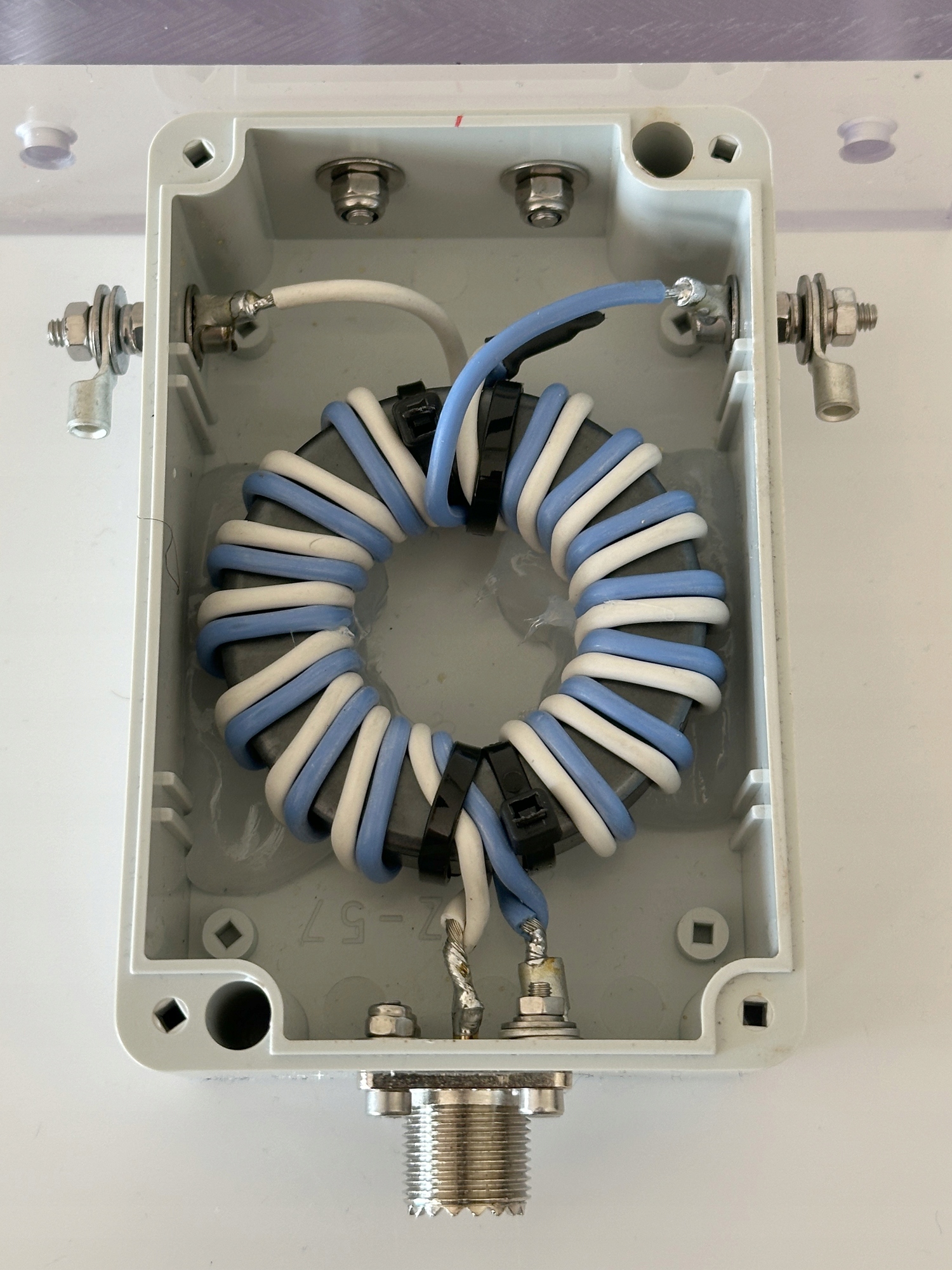 Balun 4:1 na KF transformator antenowy moc do 1,2 kW NEW-2024 SQ1SDX - Sklep, Opinie, Cena w ...