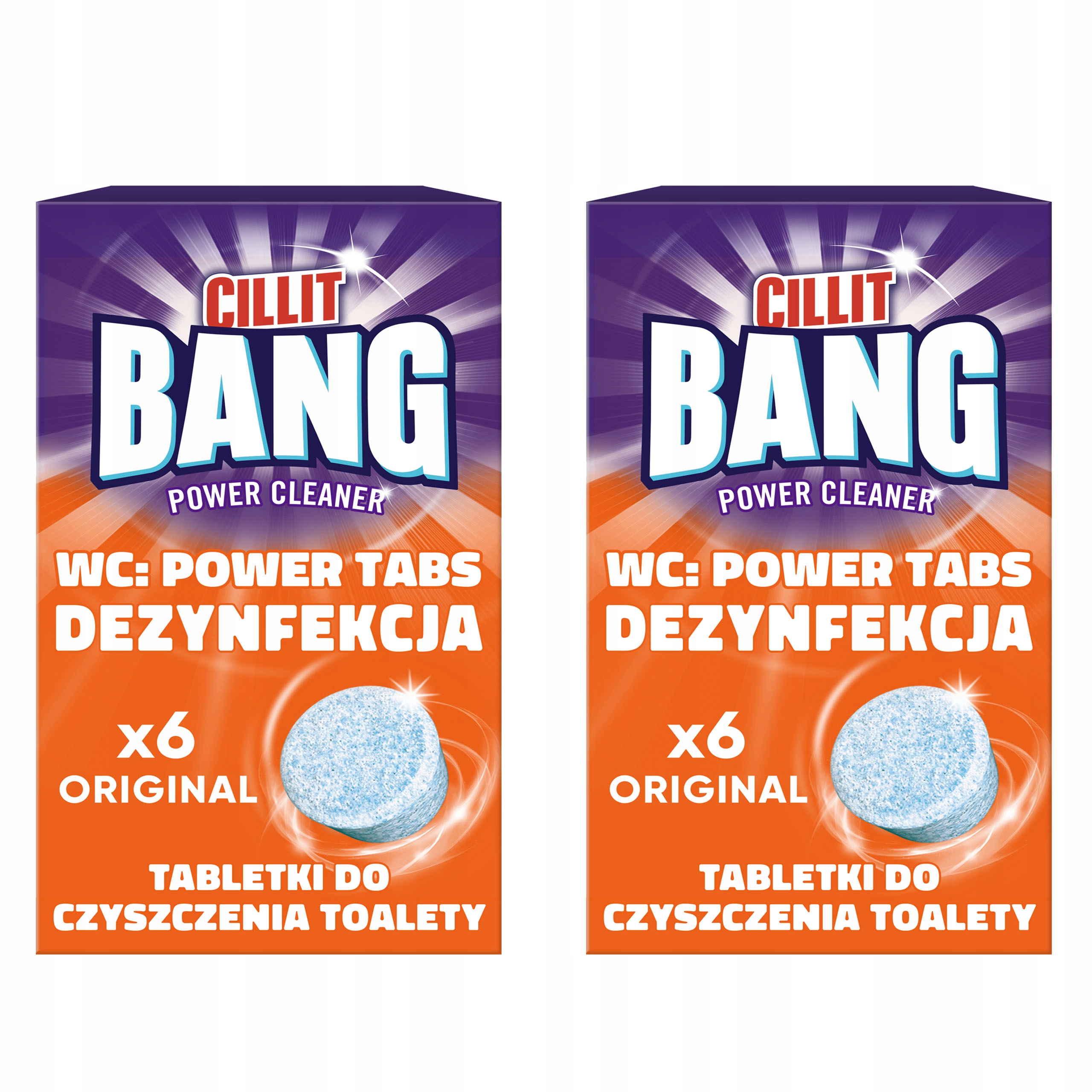 Cillit Bang WC tablety na čištění a dezinfekci WC x2 za 228.00CZK - Allegro