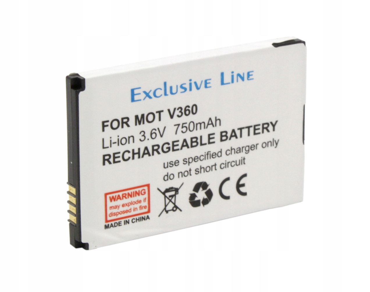 BATERIA EXCLUSIVE LINE do Motorola V360 W375 750 mAh - Sklep, Opinie ...