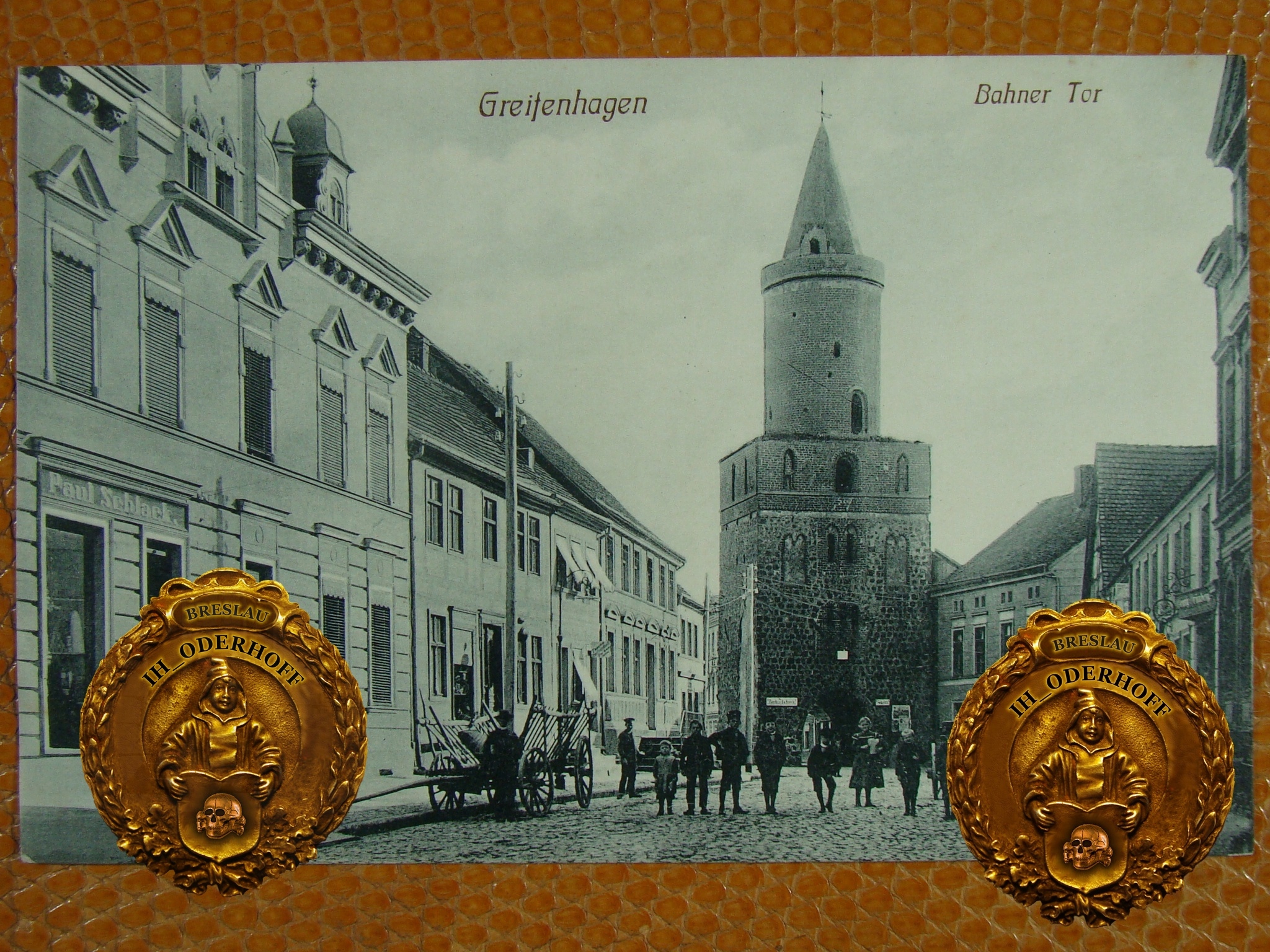 ca.1911 Greifenhagen=Bahner Tor Lux H6117 15385322042 - Allegro.pl