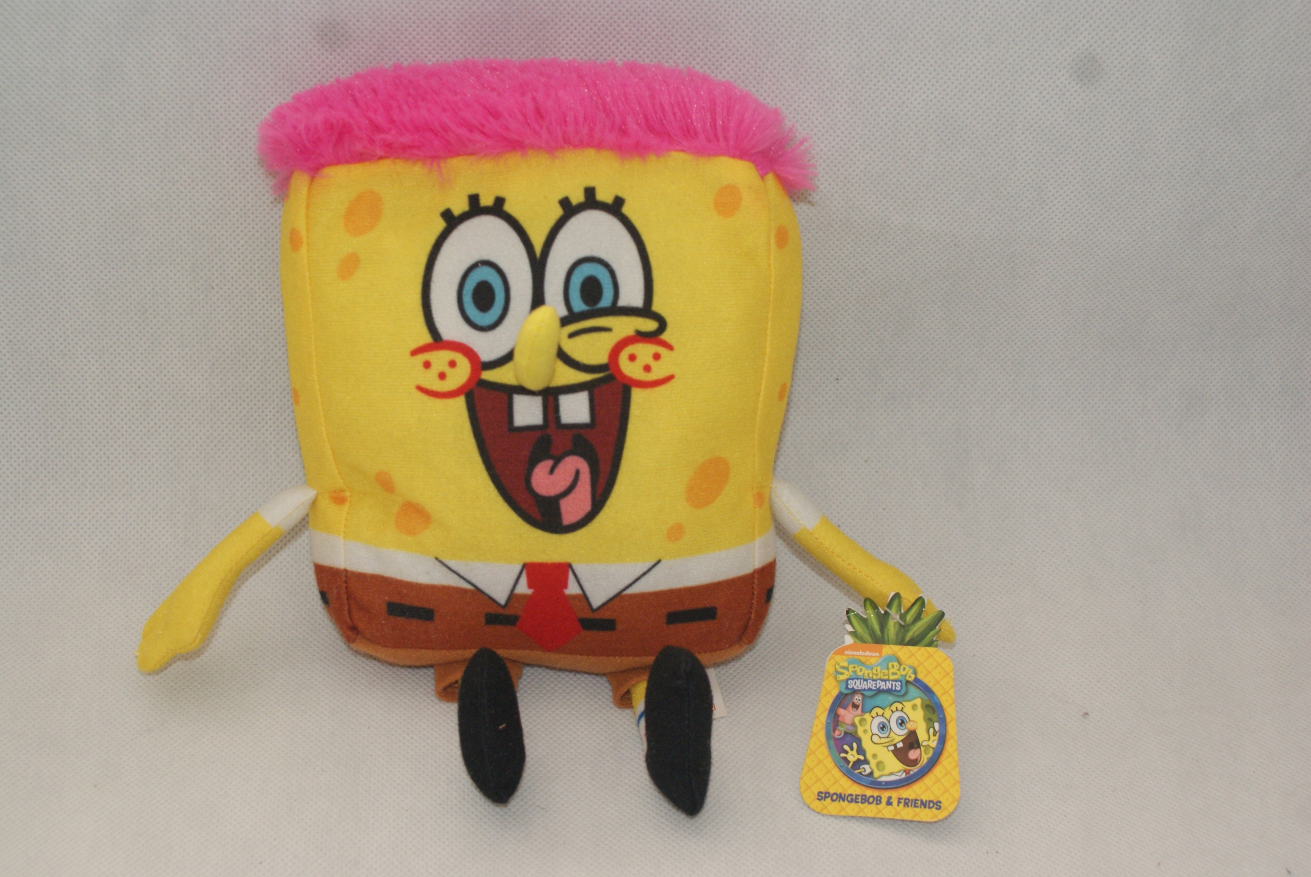 Sponge Bob SpongeBob Maskotka Pluszak Cube 15cm • Cena, Opinie - Allegro