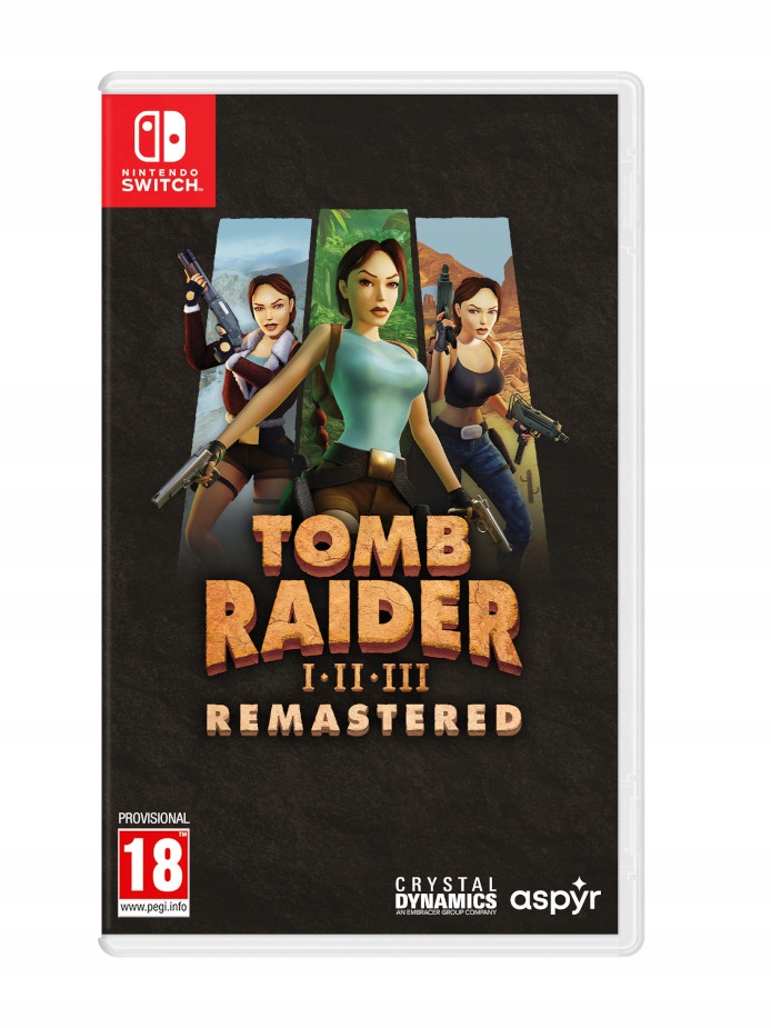Tomb Raider I-III Remastered Starring Lara Croft Nintendo Switch - Stan ...