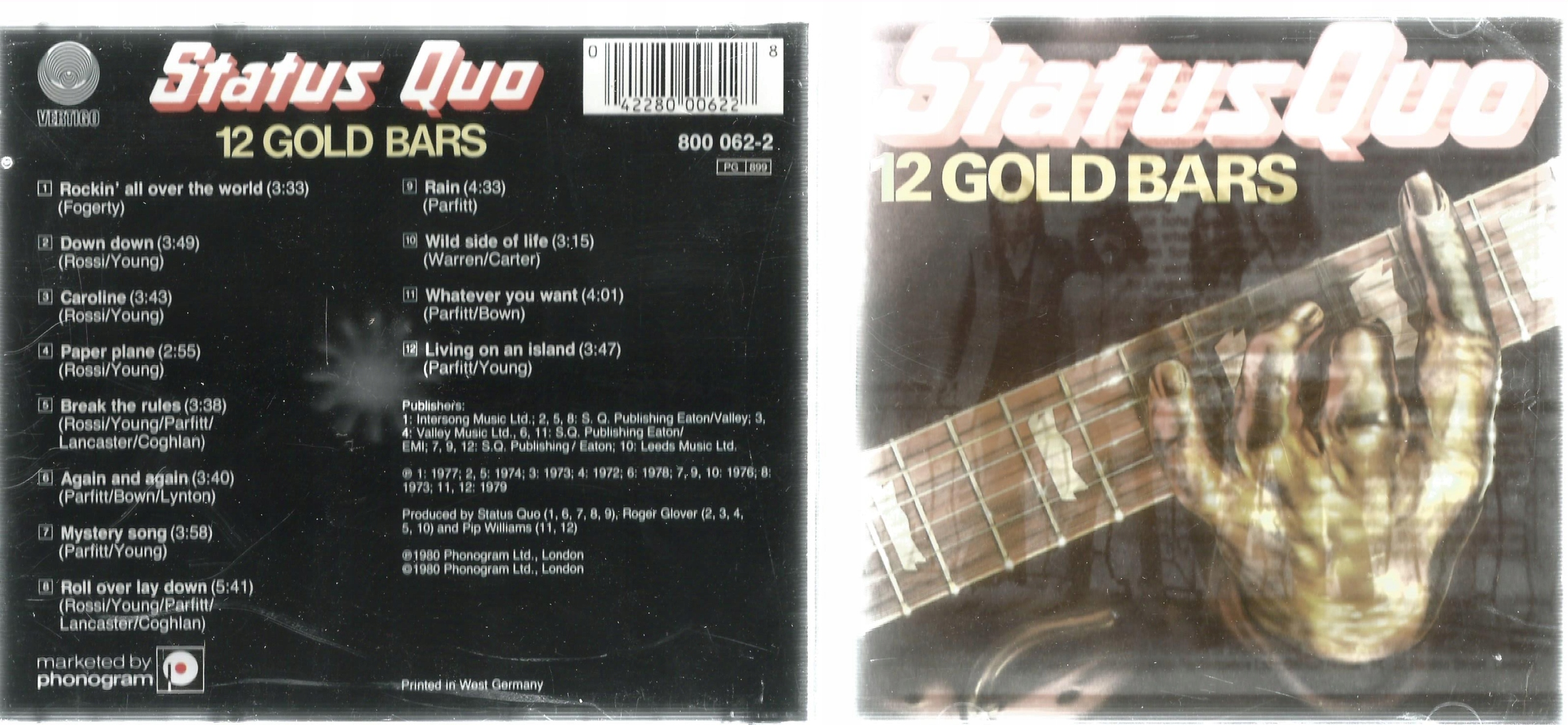CD Status Quo - 12 Gold Bars I Wydanie ___________ 14302164966 - Sklepy ...