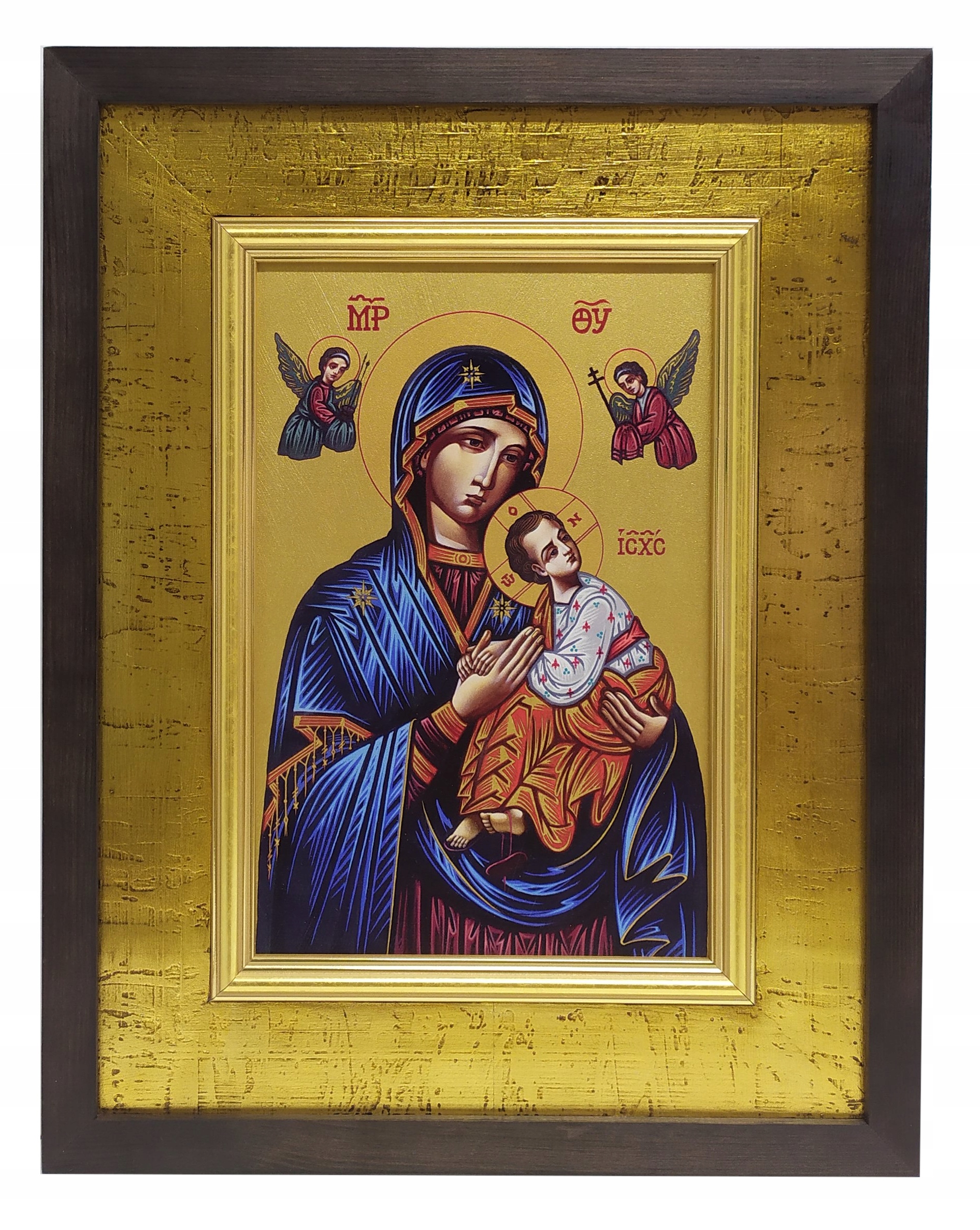 OBRAZ IKONA MATKI BOŻEJ NIEUSTAJĄCEJ POMOCY 32X41 • Cena, Opinie ...