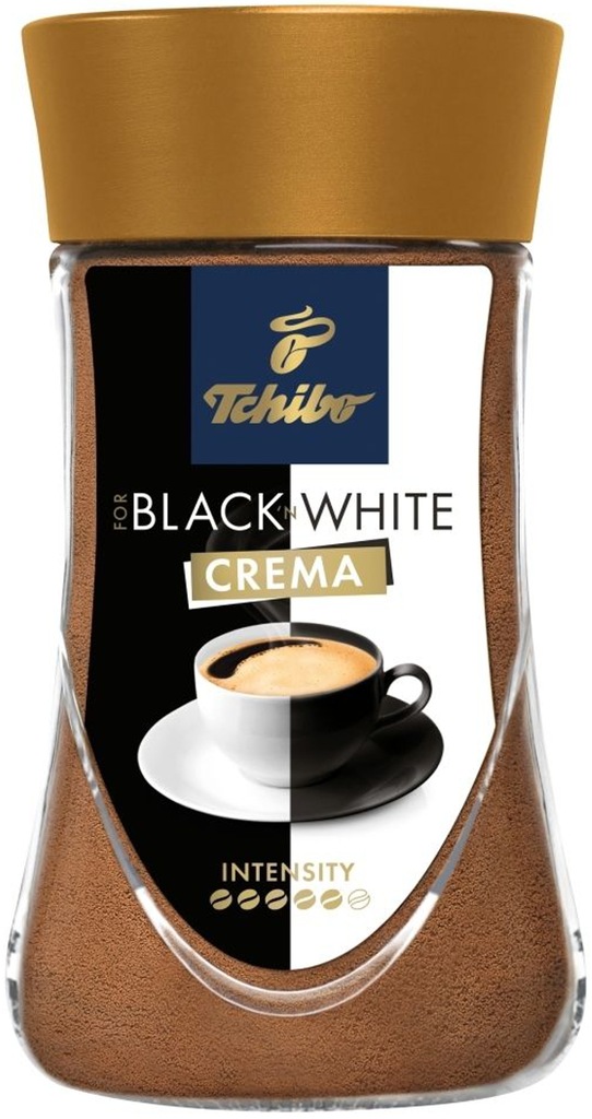 Káva rozpustná Tchibo Black & White 180 g - Allegro