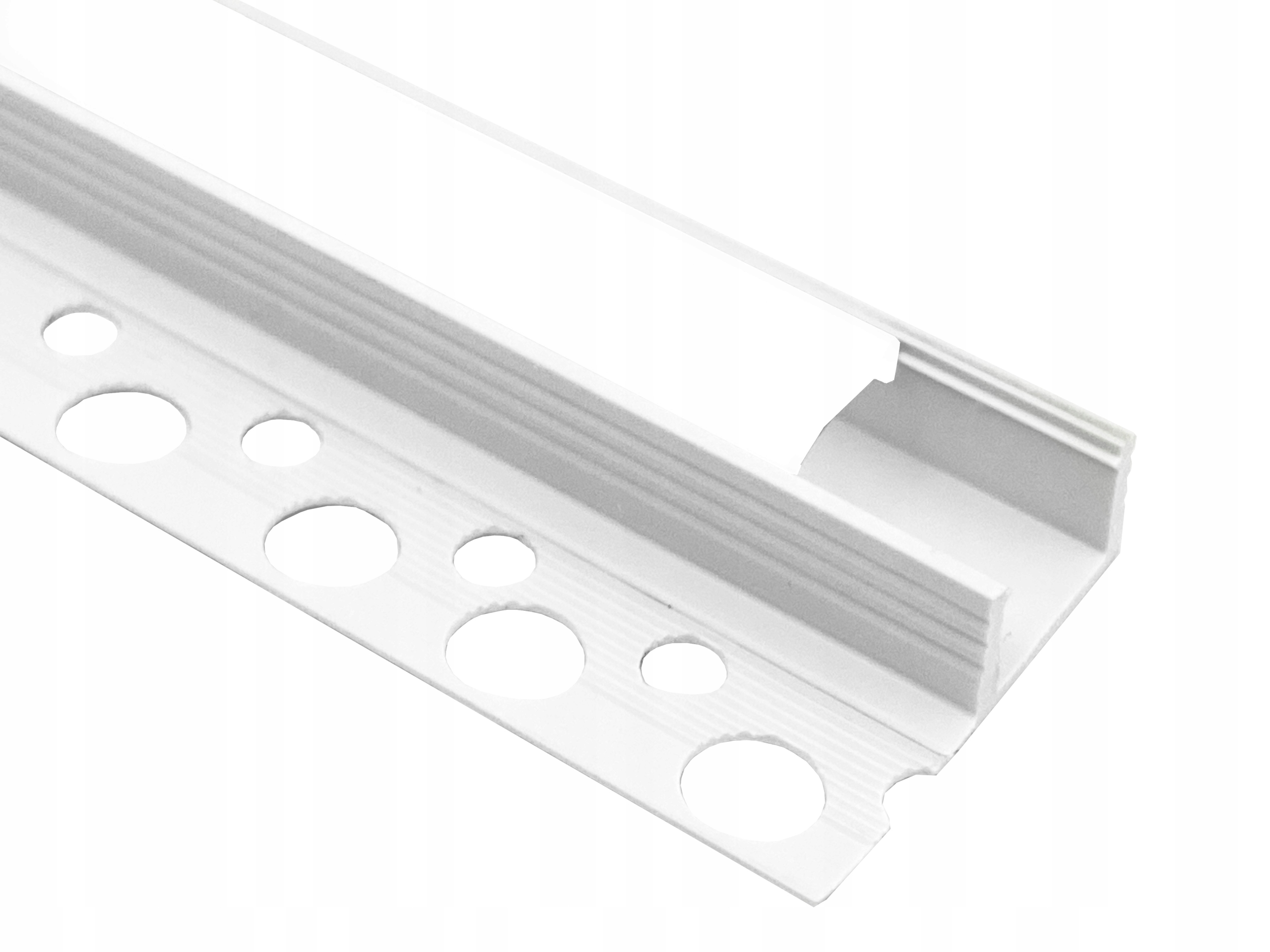 PROFIL LED Wpuszczany PODPŁYTKOWY GK BIAŁY 1 METR (GLAZURA-02) • Cena ...
