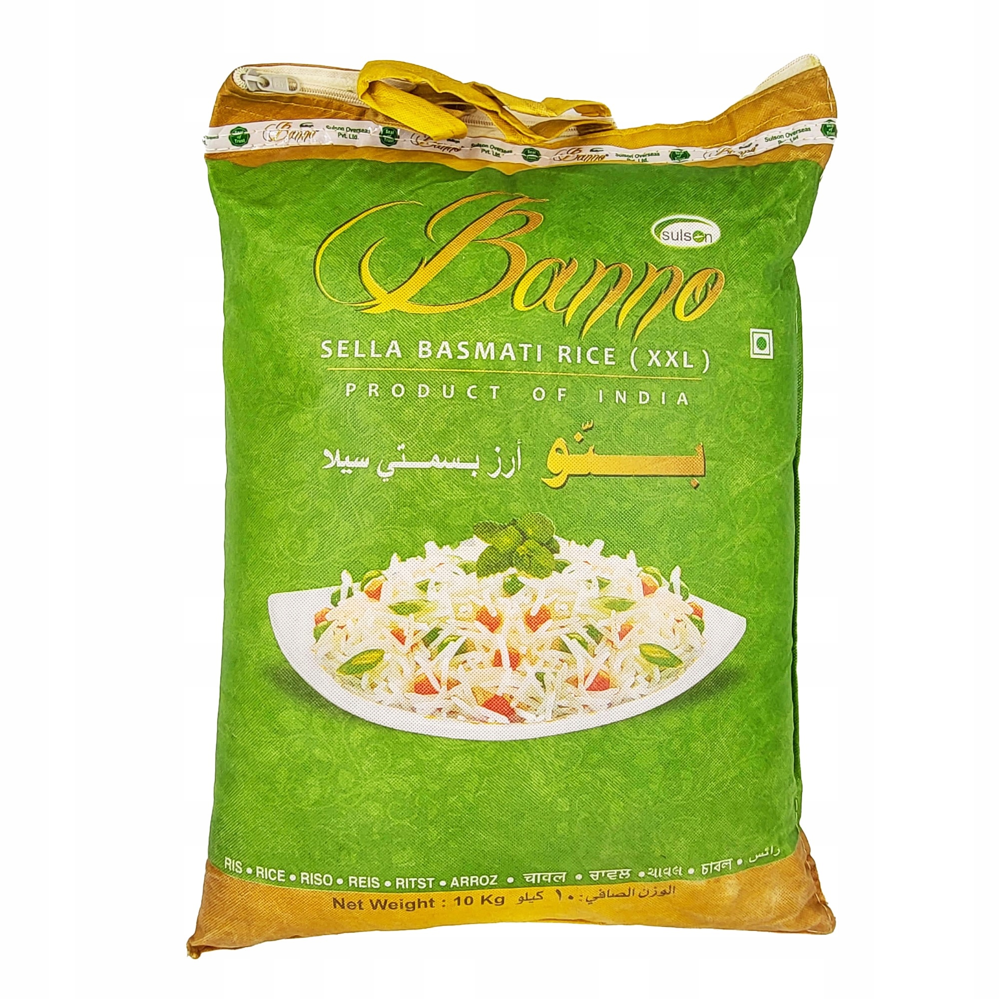 Parabolická rýže Sella Basmati Rice Banno 10 kg za 743.00CZK - Allegro