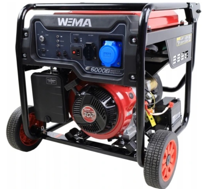 Agregat prądotwórczy przenośny jednofazowy Weima 6000 W benzyna • Cena ...