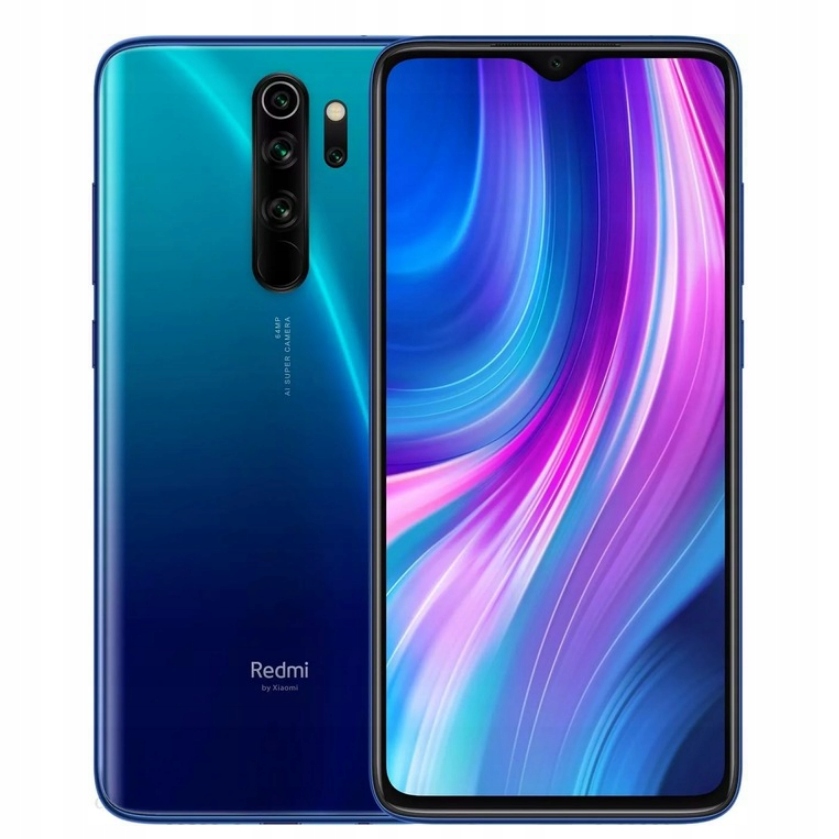 Smartfon Xiaomi Redmi Note 8 Pro 6 GB / 128 GB 4G (LTE) niebieski ...