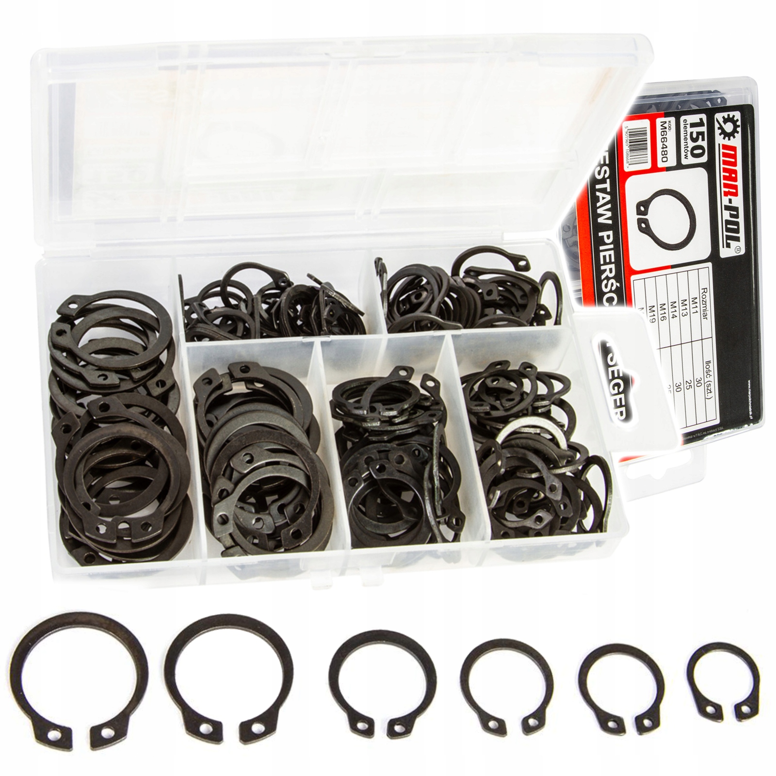 SEGERY ZEWNĘTRZNE PIERŚCIENIE OSADCZE SEGERA 150el. • Cena, Opinie ...