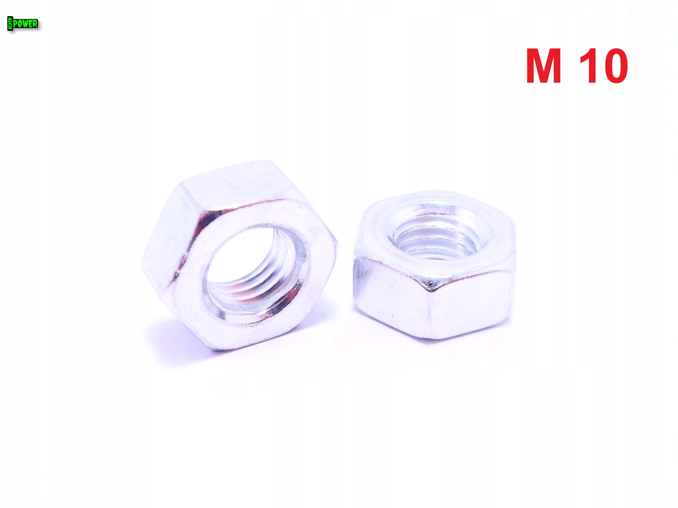 NAKRĘTKA M10 DIN 934 ISO 4032 ALUMINIOWA • Cena, Opinie - Allegro