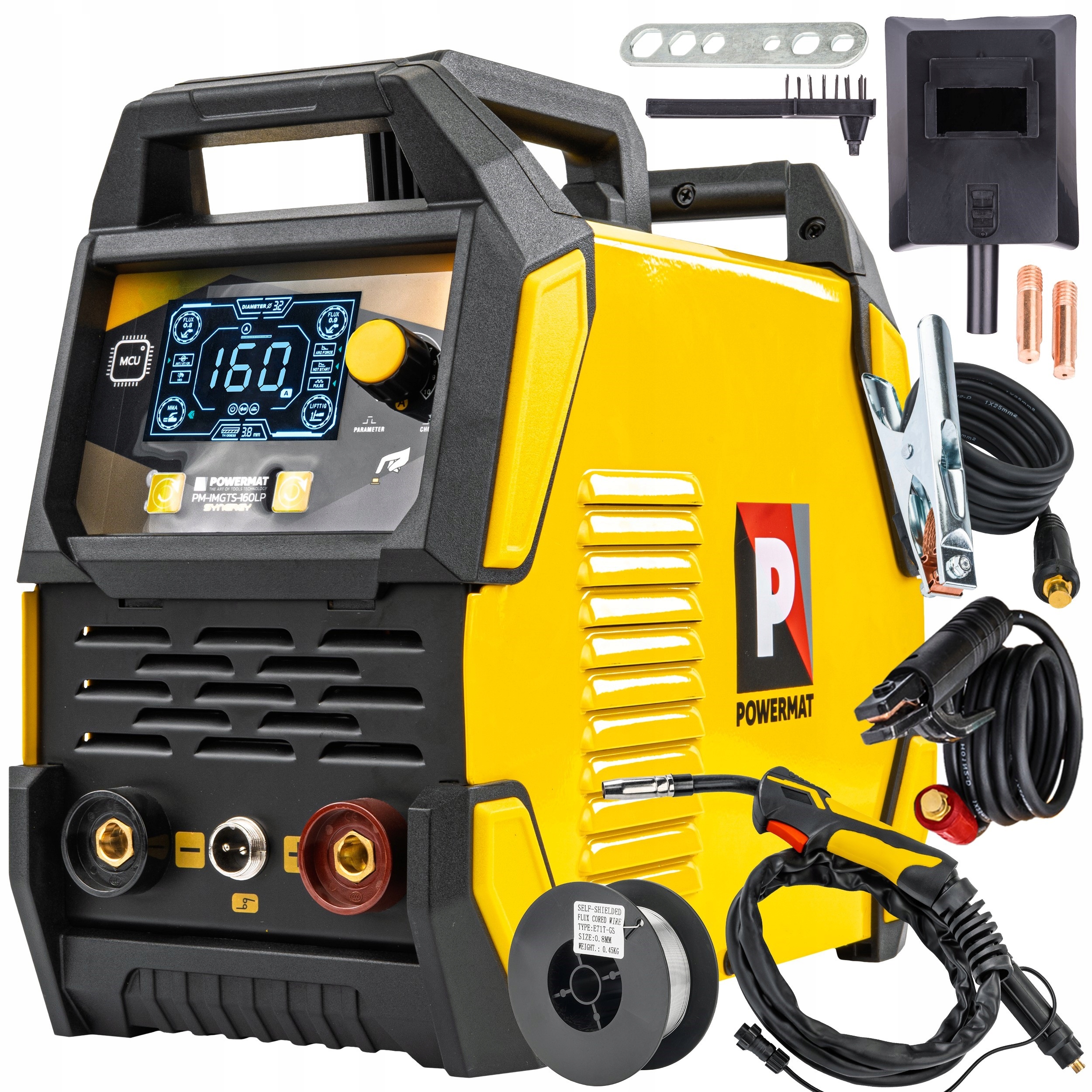 MIGOMAT BEZGAZOWY FLUX SYNERGIA SPAWARKA INWERTOROWA MIG MAG MMA TIG LIFT (5904067449503) • Cena ...