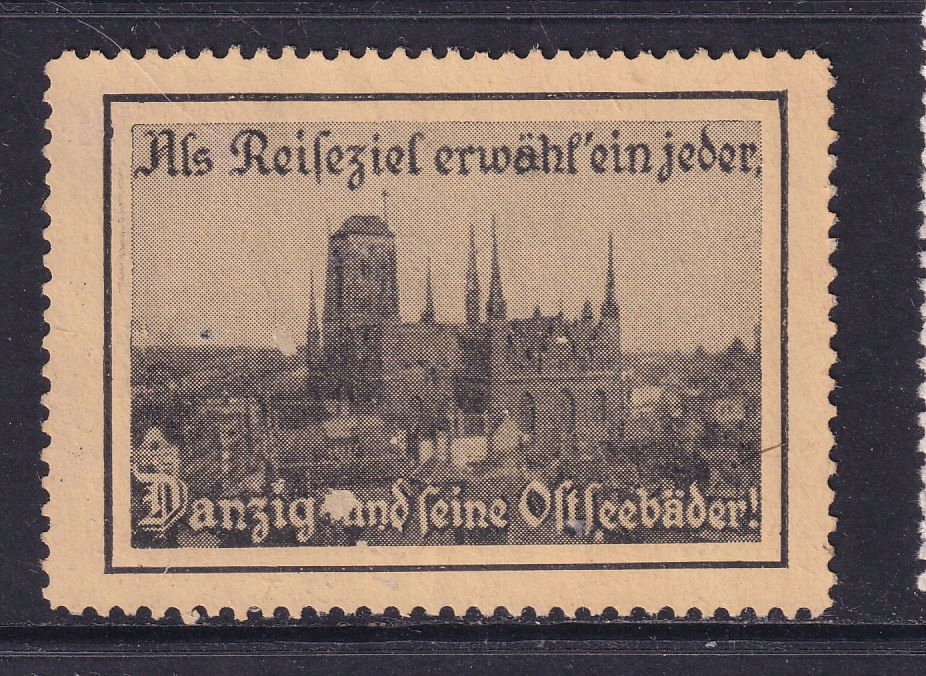 Gdańsk, Danzig, widok ogólny reklama, /AK/ • Cena, Opinie - Allegro
