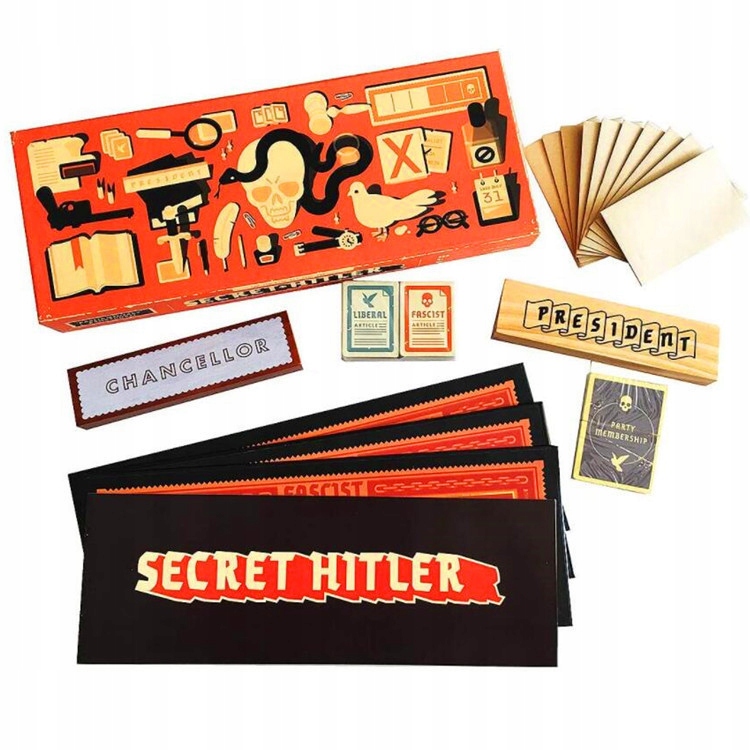 SECRET HITLER gra - Stan: nowy 80 zł - Sklepy, Opinie, Ceny w Allegro.pl