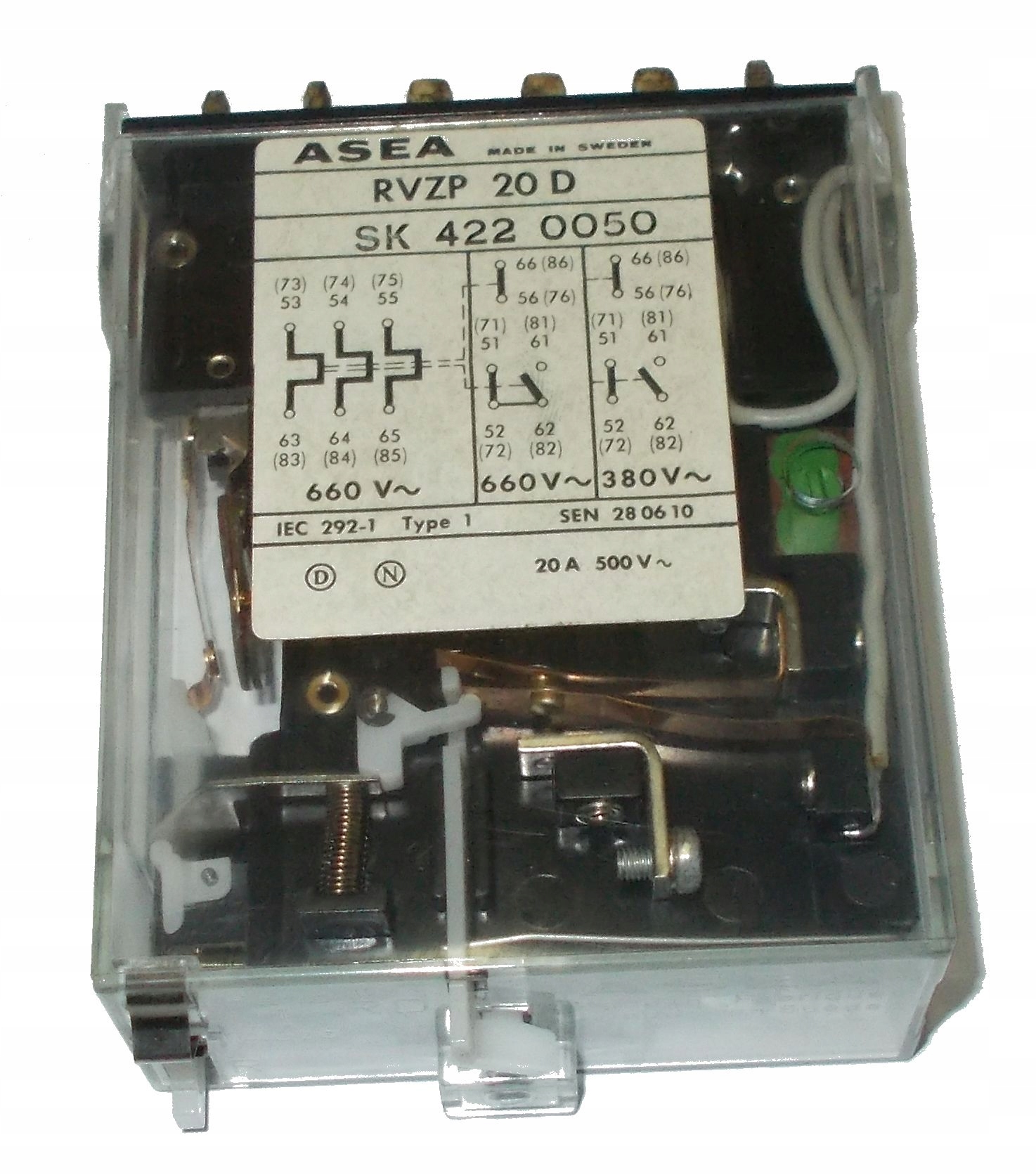 Przekaźnik Termiczny RVZP 20D ASEA SK 422 0050 - Sklep, Opinie, Cena w Allegro