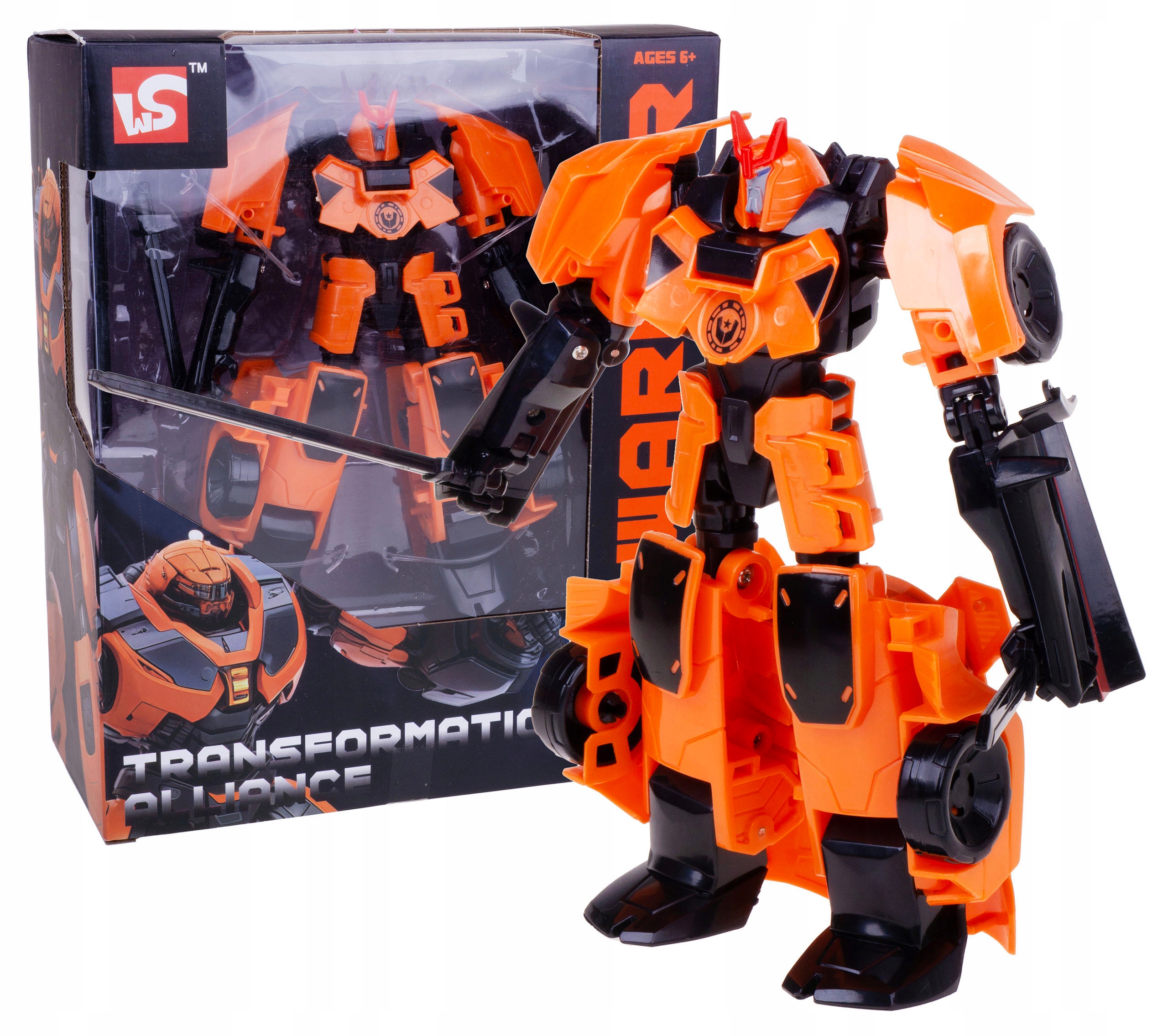 ROBOT AUTO DRIFT PLASTIK TRANSFORMACJA 2W1 AUTOBOTT DRIFT ...