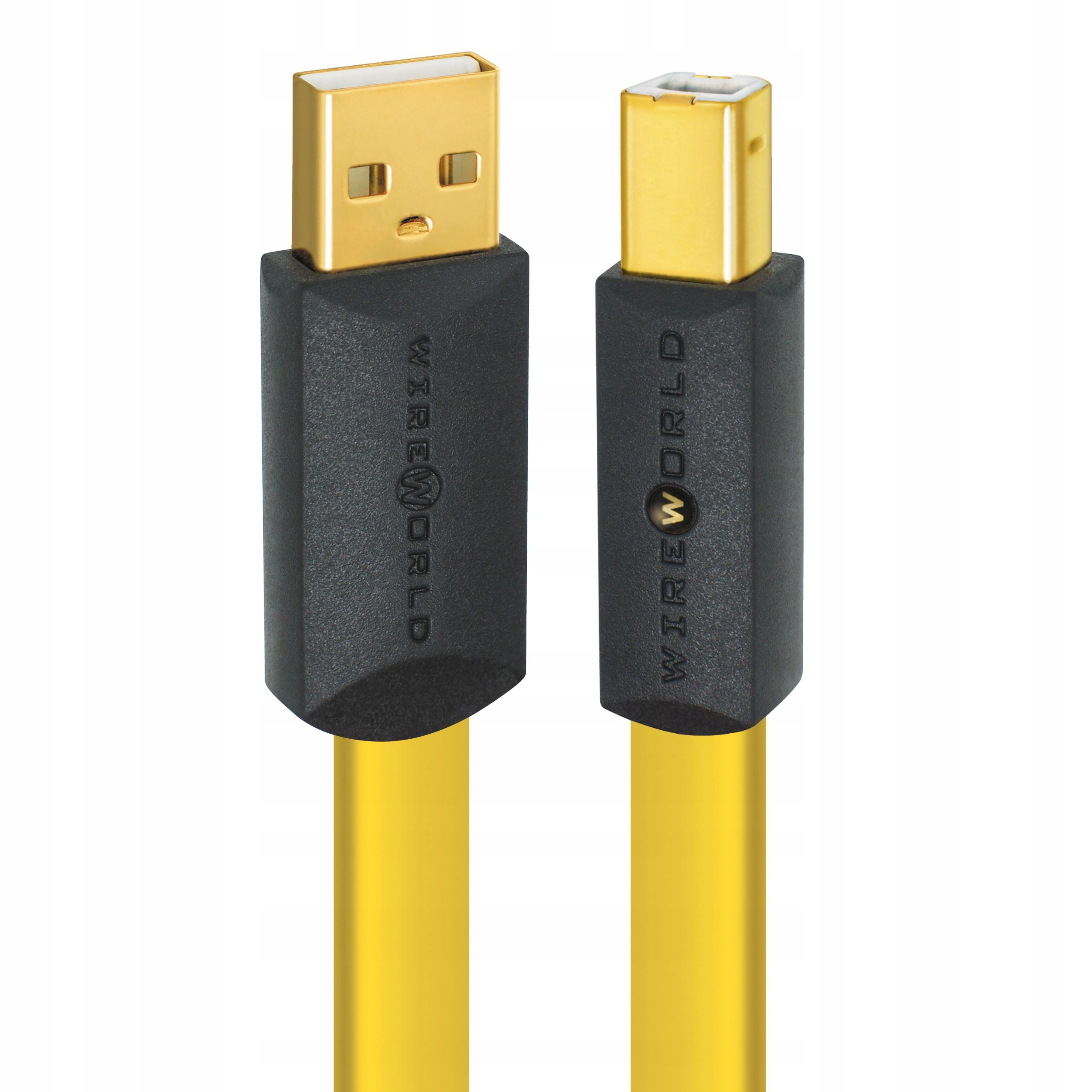 Kabel cyfrowy WireWorld Chroma 8 C2AB USB 2.0 A to B - Sklep, Opinie, Cena w Allegro