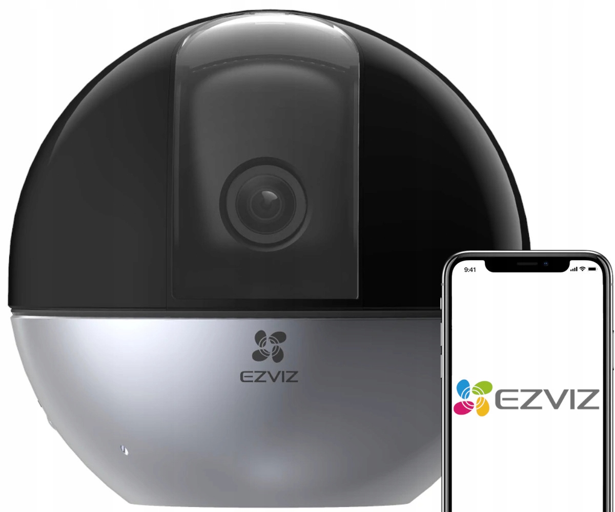 Inteligentna kamera WiFi wewnętrzna EZVIZ E6 3K 1620p Detekcja AI ...