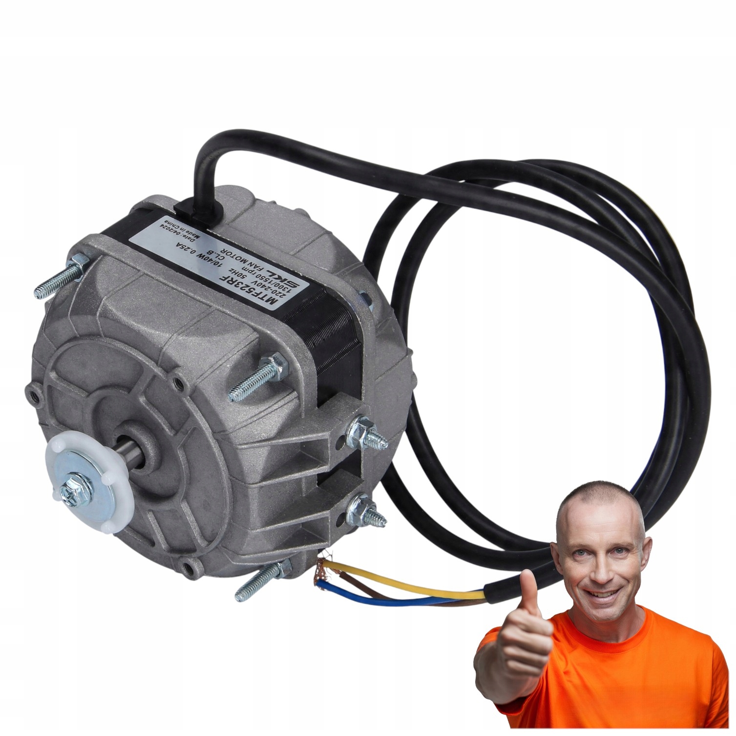 SILNIK WENTYLATORA 10/40W 230V SKRAPLACZA PAROWNIK • Cena, Opinie ...