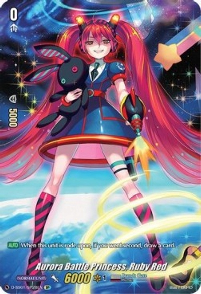 Cardfight!! Vanguard Aurora Battle Princess, Ruby Red [D Format] (V.2 ...