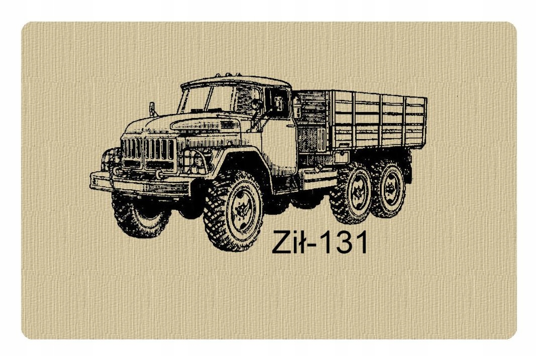 Magnes prl samochody Ził-131 1988 ZSRR (5904624725743) • Cena, Opinie ...