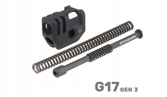 Kompensator Mass Driver Comp do Glock 17 Gen3 - Strike Industries - SI ... Kompensator Mass Driver Comp do Glock 17 Gen3 - Strike Industries - SI ...