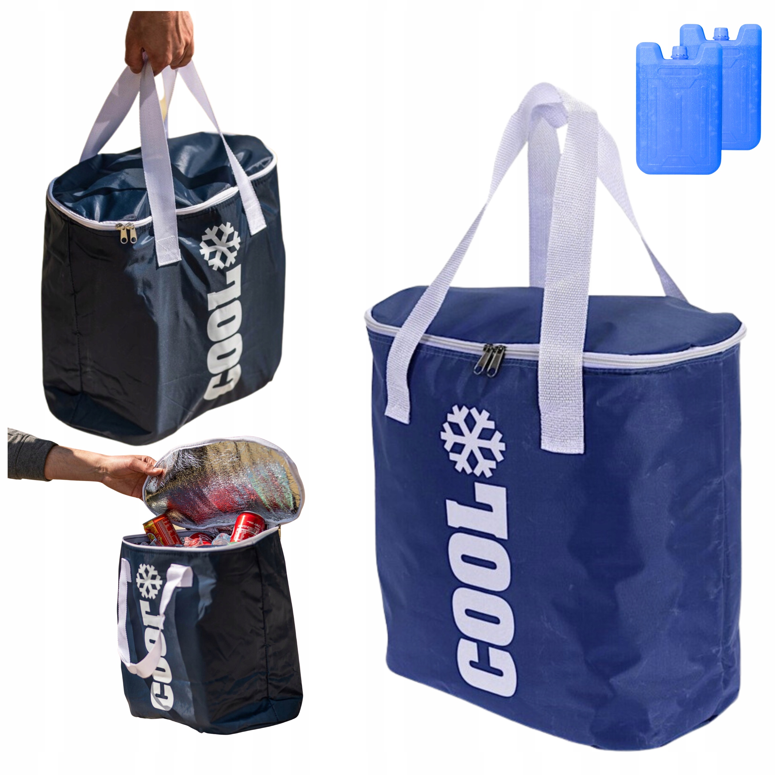 DUŻA TORBA TERMICZNA TURYSTYCZNA TERMOIZOLACYJNA - 5906481481497 ...