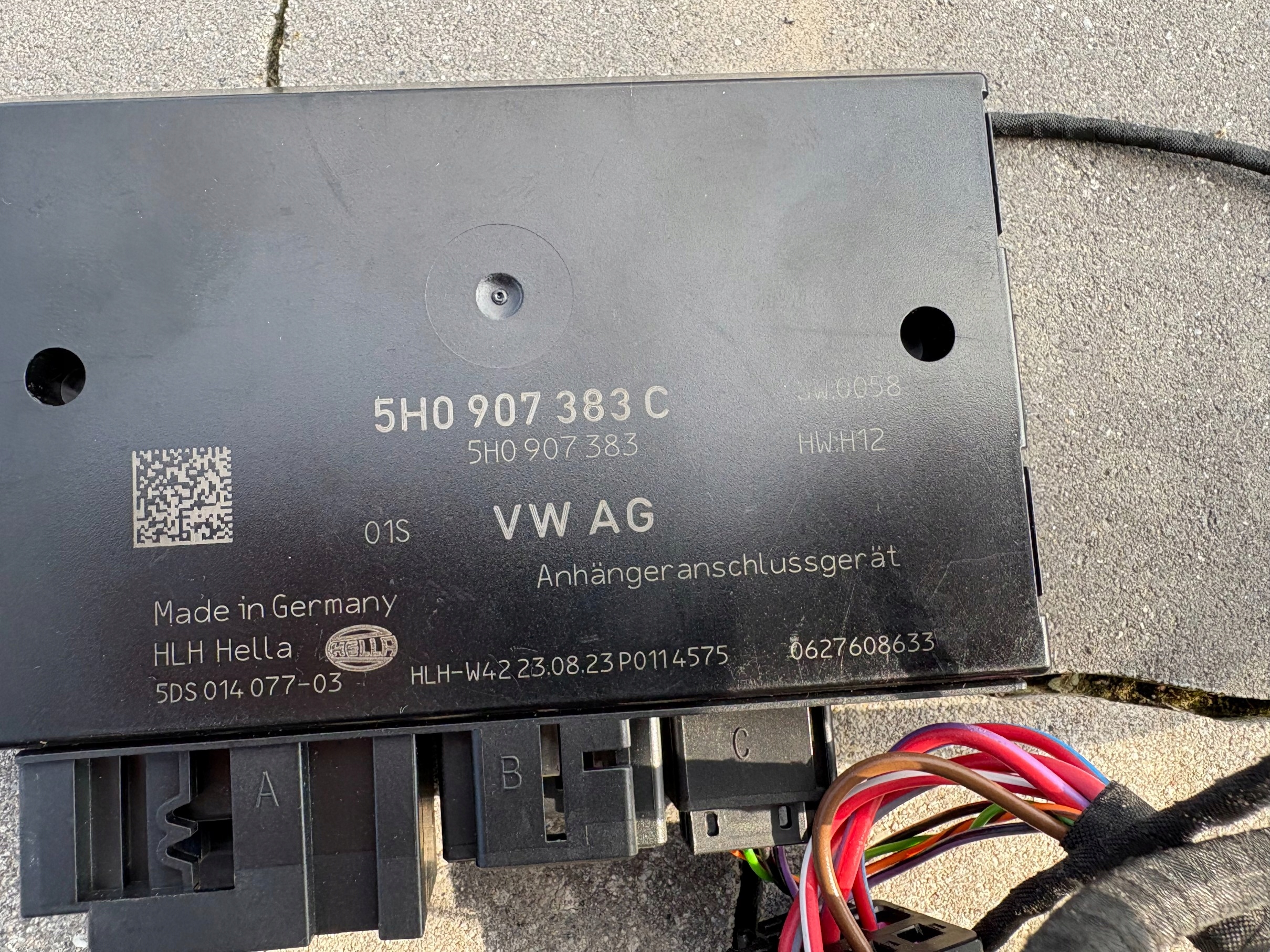 MODUŁ STEROWNIK HAKA WIĄZKA VOLKSWAGEN GOLF VIII AUDI SEAT SKODA ...